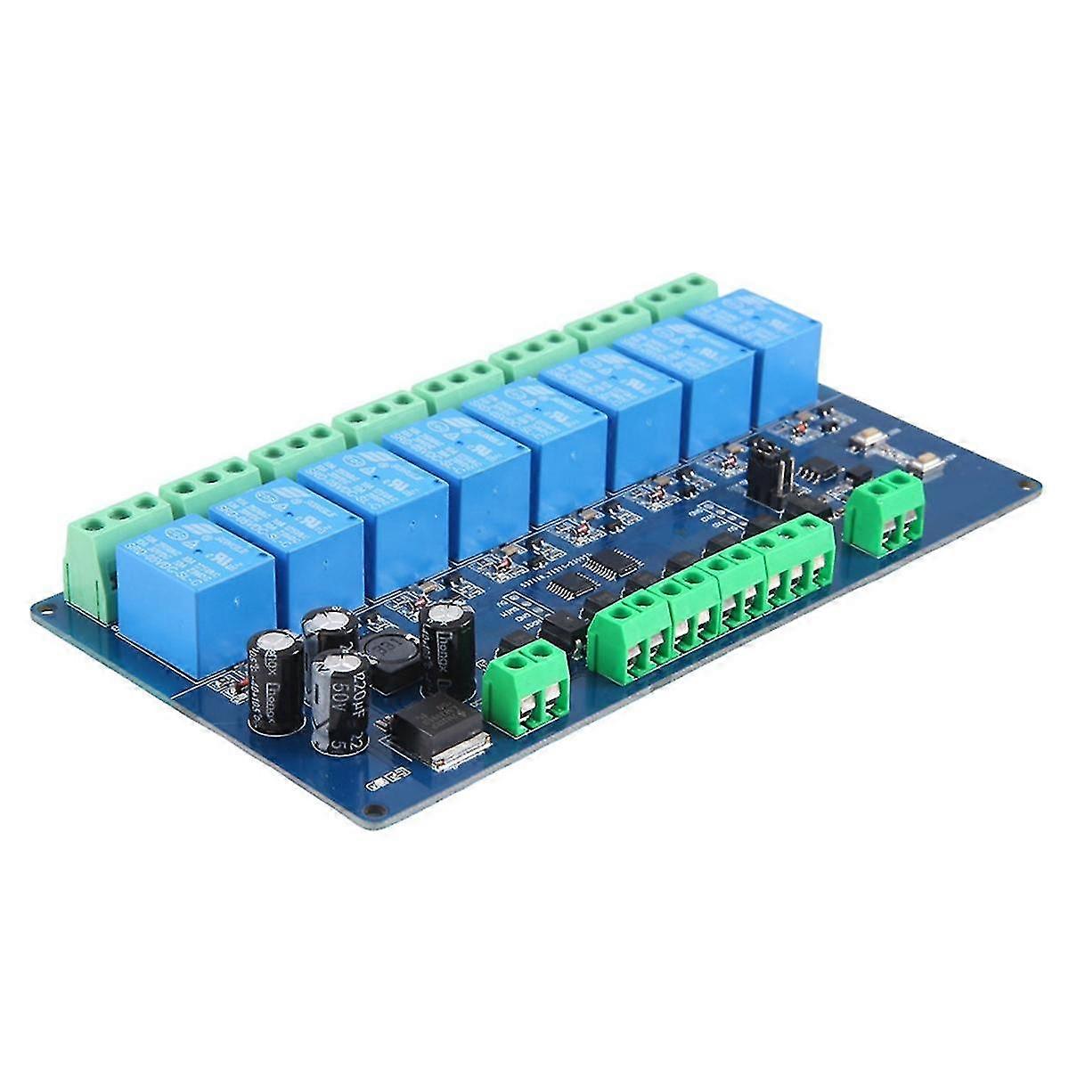 Modbus-Rtu 8 Channel Relay Module Modbus RTU 8 Switch Input RS485 ...