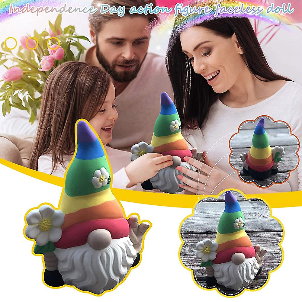 Garden Gnome Ornament Faceless Doll Garden Home Decoration Statue ...