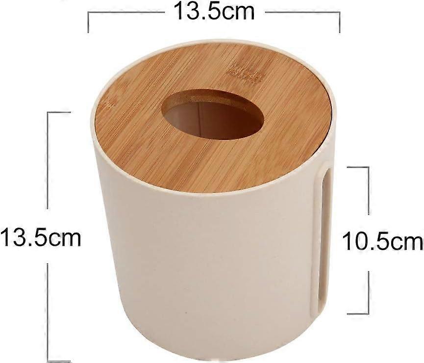 Tissue Box Round Tissue Box for Home Office Car Multifunctional ...