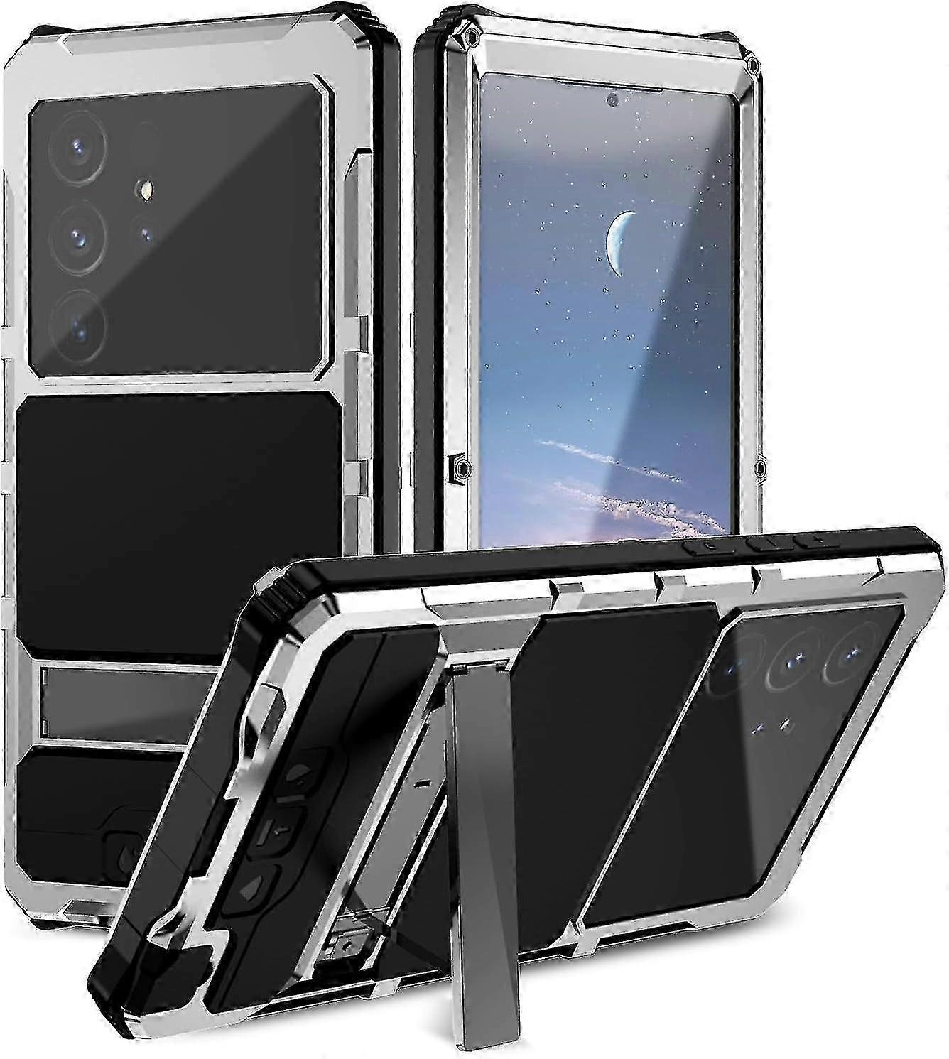 Heavy Duty Metal Military Grade Phone Case for Samsung Galaxy S24 Ultra ...