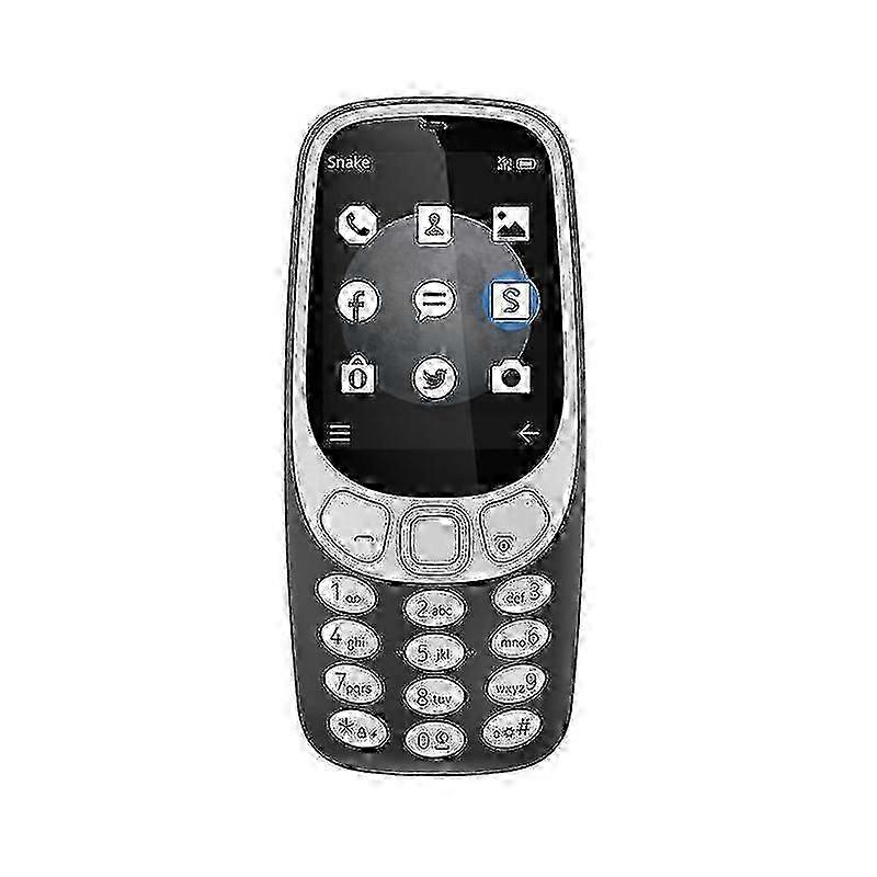 Nokia 3310 Dual SIM Feature Phone with 2.4-inch Color Screen, Torch ...