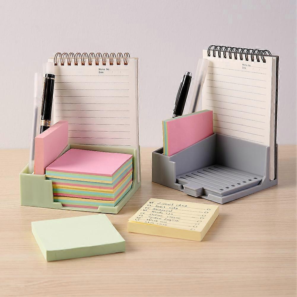 Sticky Note Holder,for 3x3/4x4 Sticky Note Stencil Dispenser with ...