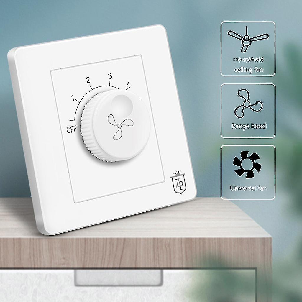 220v Universal Adjustment Ceiling Fan Speed Control Five Gears Speed ...