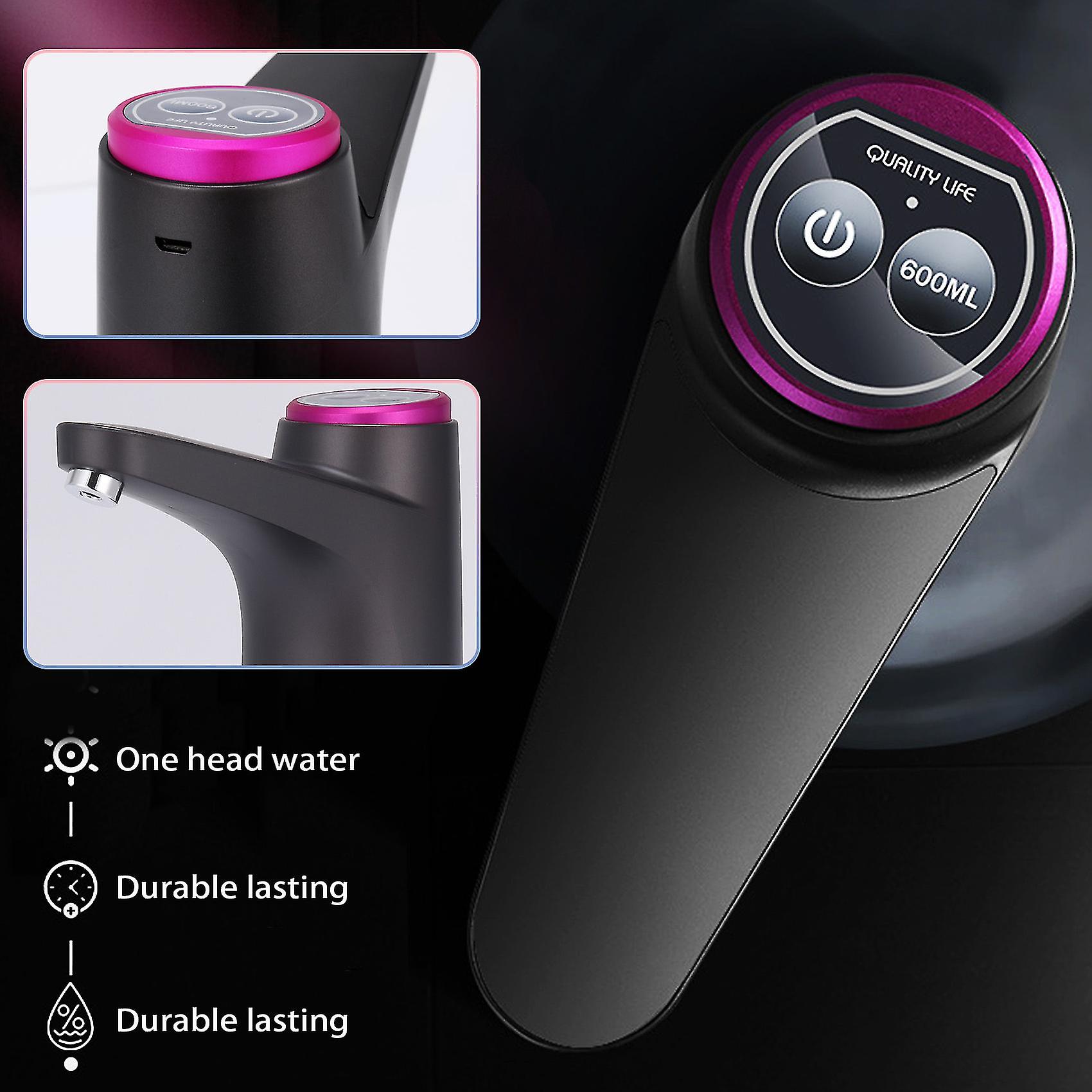 Electric Water Bottle Pump With Base Usb Water Dispenser Portable ...