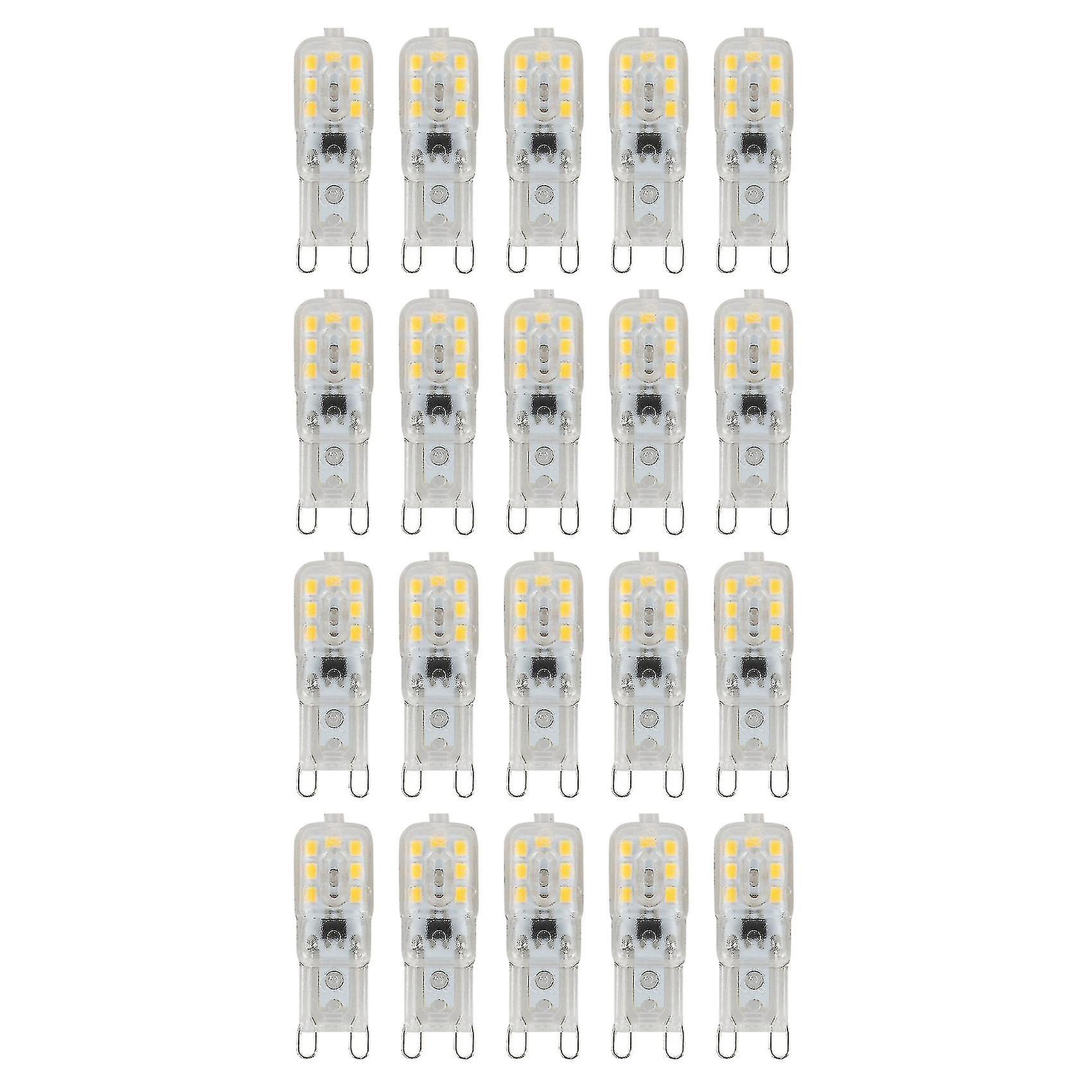 20 X G9 5w Led Dimmable Capsule Bulb Replace Light Lamps Ac220-240v ...