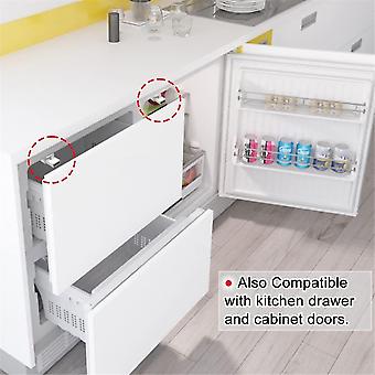 2 Pack Heavy Duty Push Latch & Lock For Hidden Door Touch Latches And ...