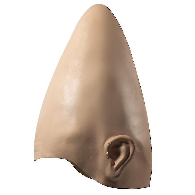 Halloween Alien Coneheads Egg Head Headgear Mask Horror Helmet Latex ...