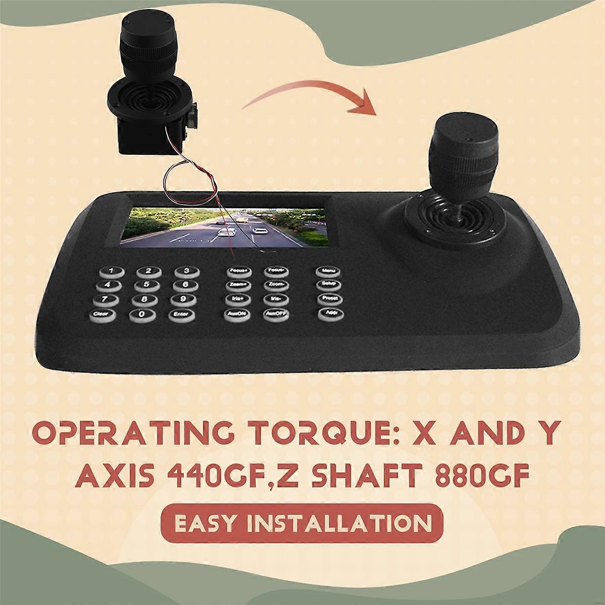 3-Axis Joystick Potentiometer -D300B-R2 5K 3D Security Yuntai Control ...