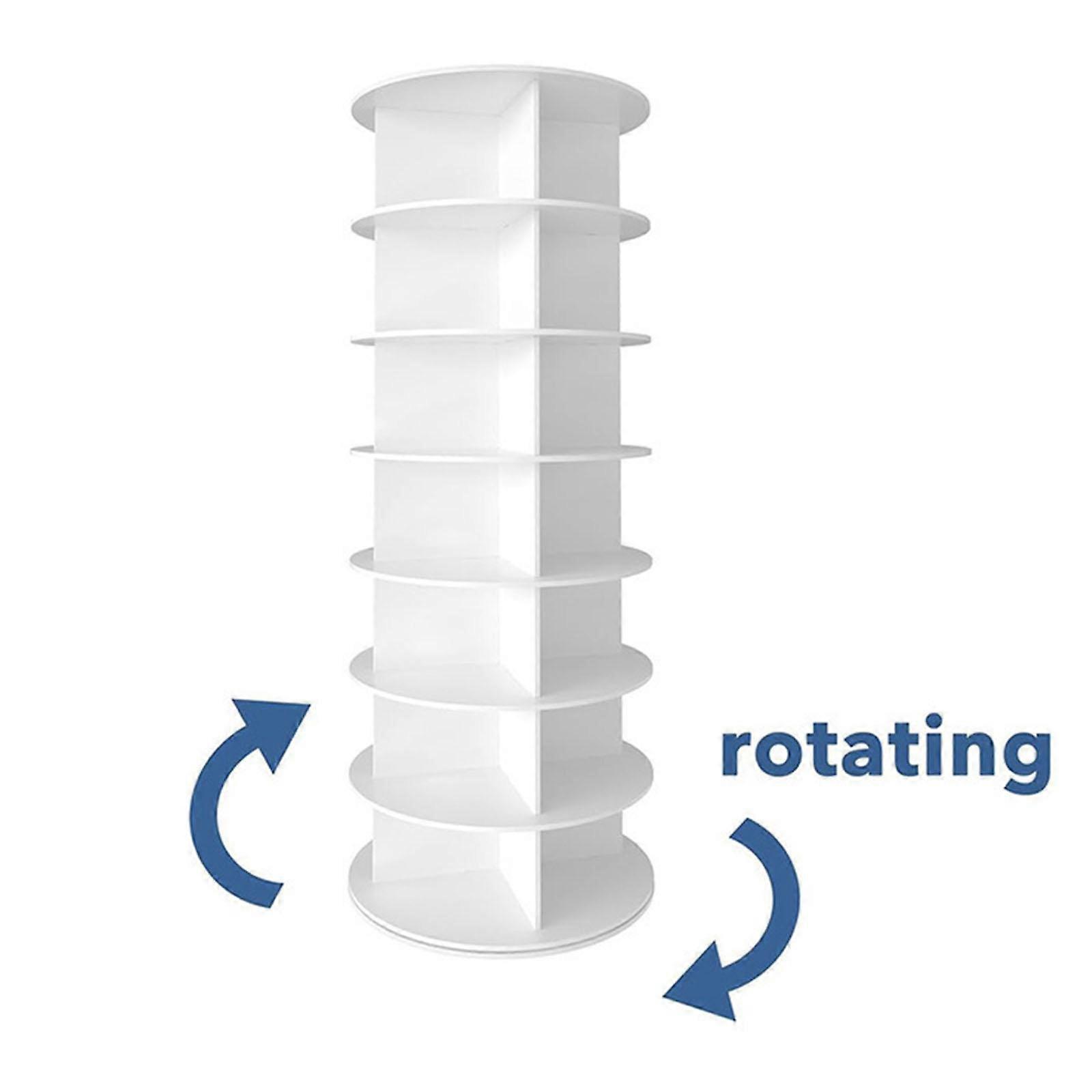 Rotating Shoe Rack 360 Revolving Shoe Organizer for Bedroom Entryway ...
