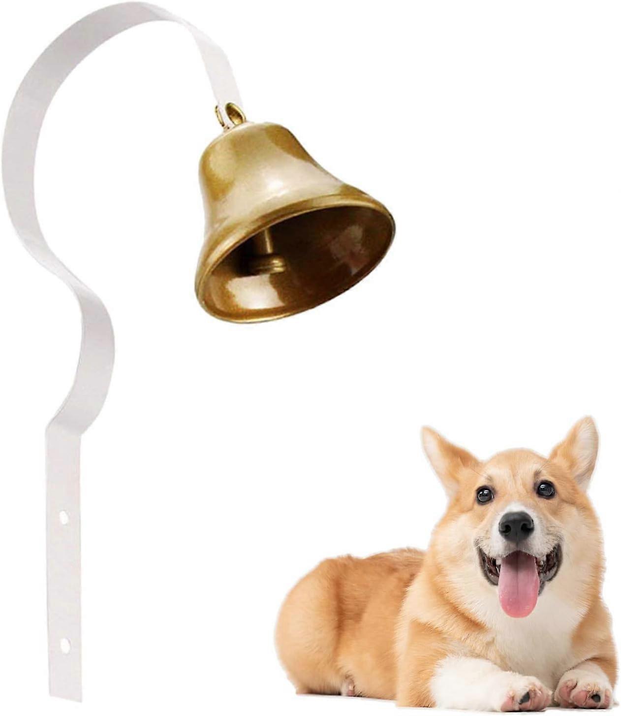 GoldTiger Dog Doorbell,Fixed Metal Dog Doorbell,Dog Bell for Door Potty ...