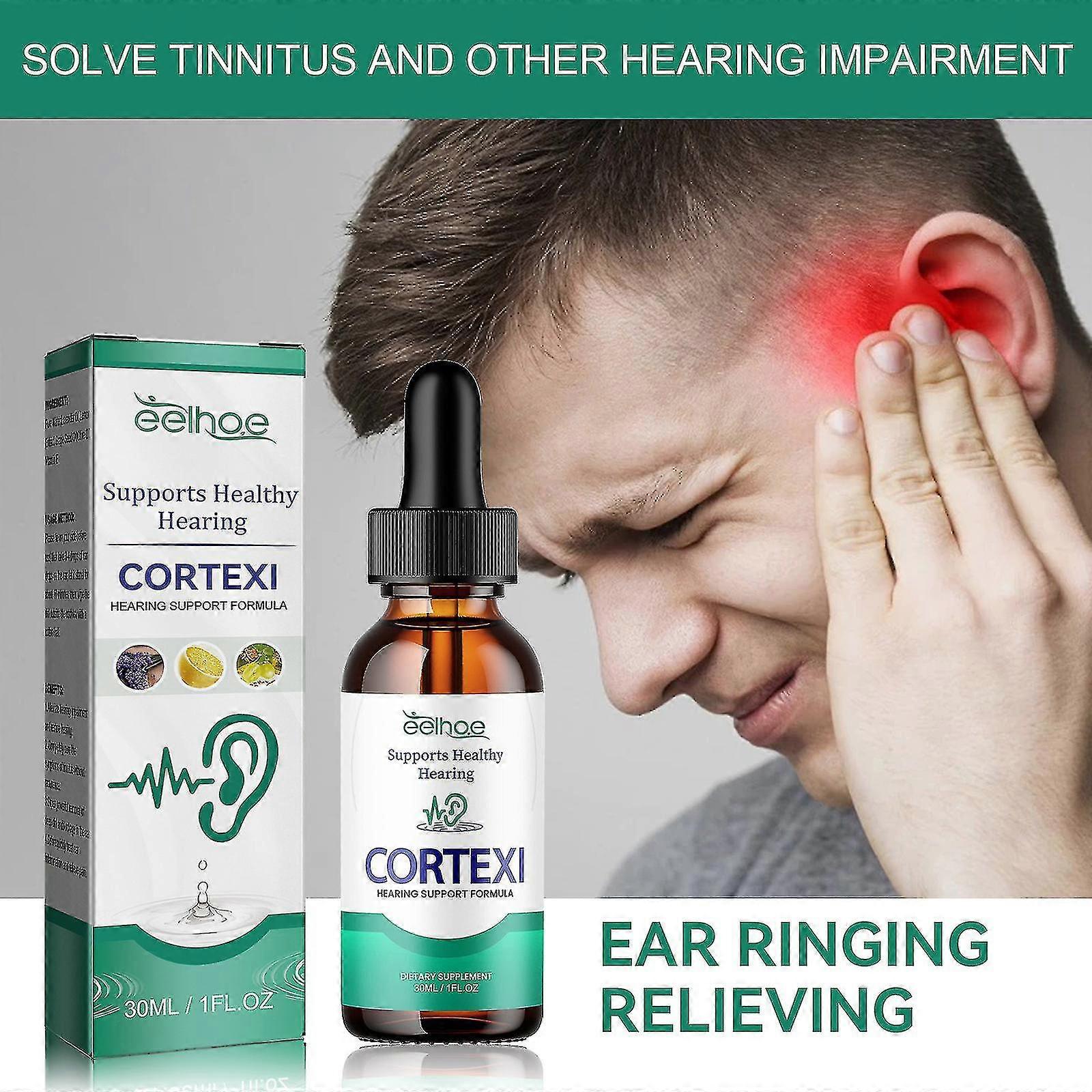 2pcs Tinnitus Relief Drops,Ear Ringing Relief Drops,for Tinnitus,Herbal ...