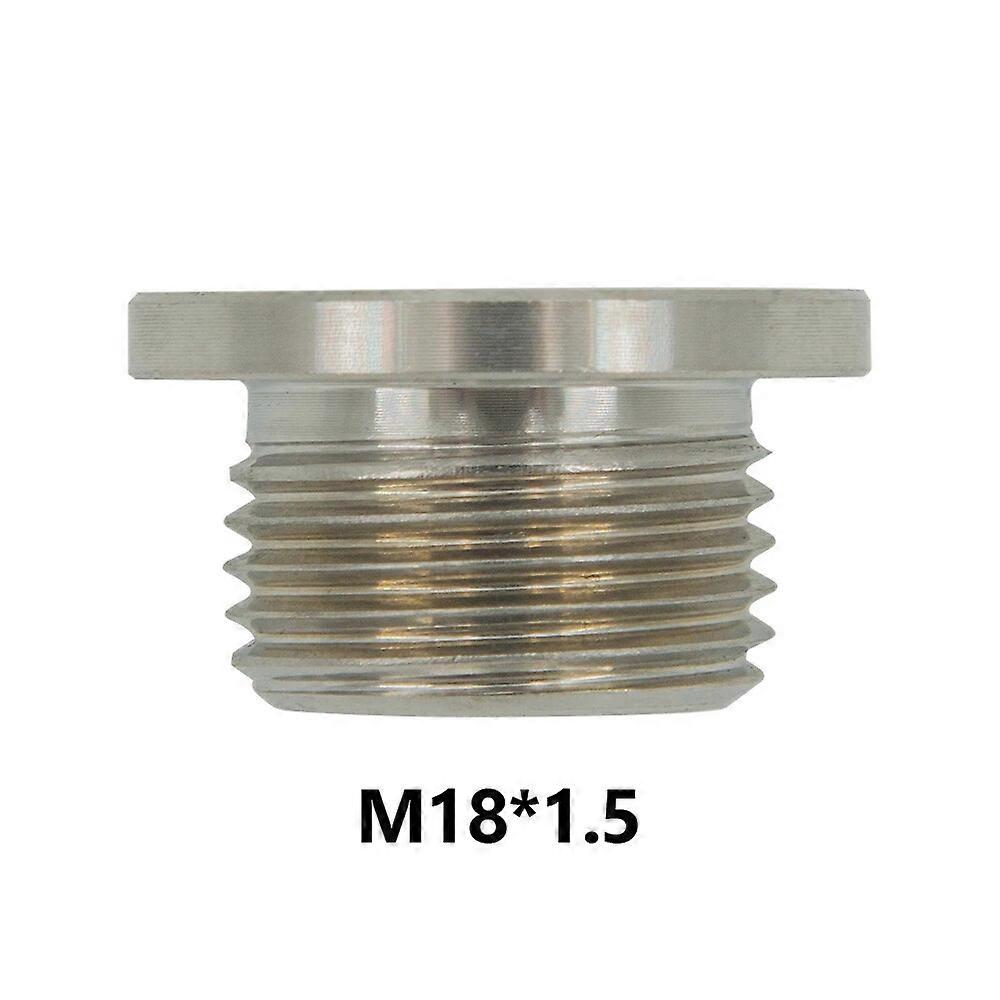 Universal SS304 O2 Syresensor Plugg Bilar lambda sensorer Bung Plugg M18X15 M12 X 125 Gänga Med ...