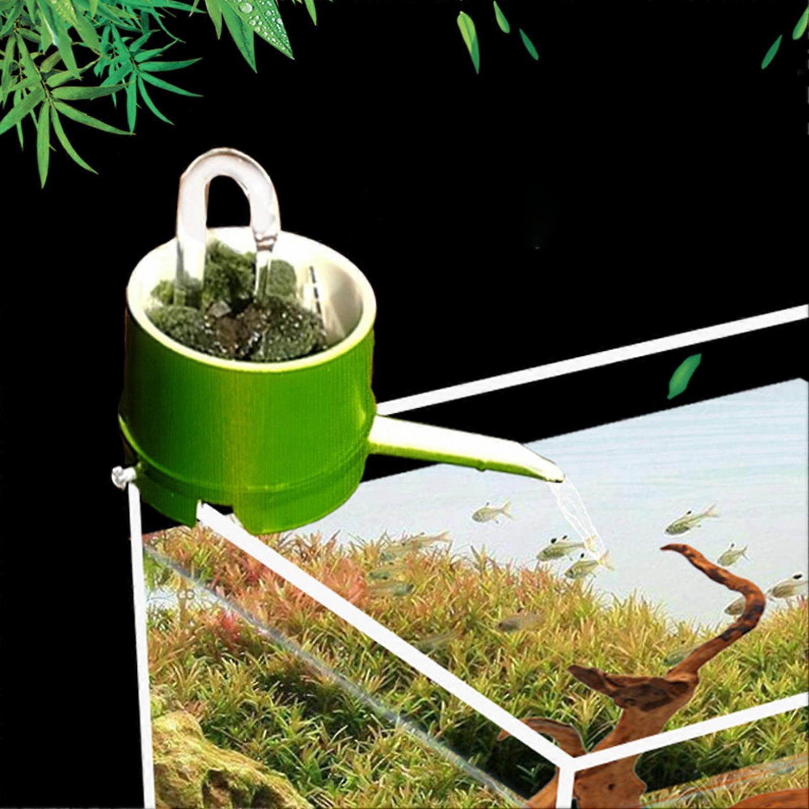 3 In 1 Aquarium Filter Box Bamboo Tube Type Filter Impurities External ...