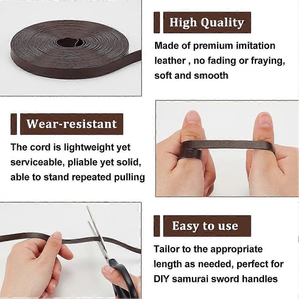 Ito Sageo Wrapping Cord Imitation Leather Sword Handle Cord Tsukamaki ...