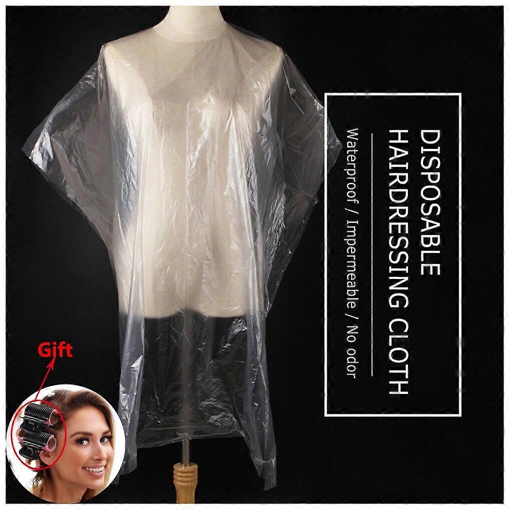 200x Disposable Haircutting Gown Hair Cut Stylist Barber Shop Capes ...