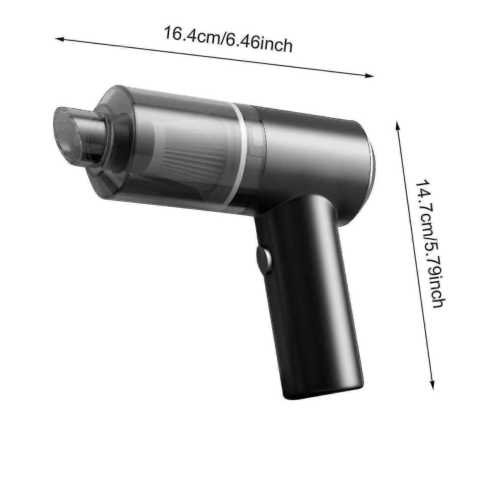 Cordless Handheld Car Vacuum Cleaner 6000pa Powerful Hand-held Cordless ...