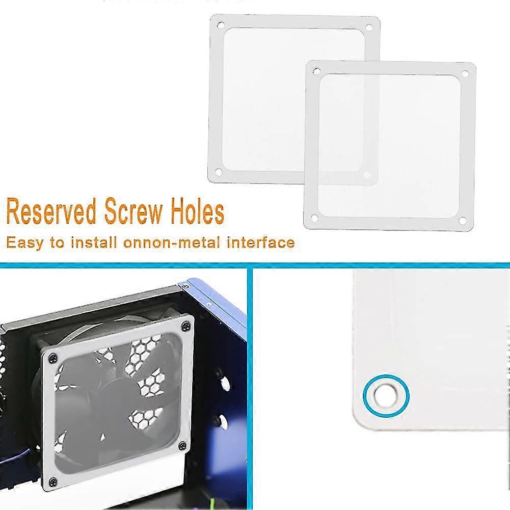 140mm Dust Filter, 10Pack Magnetic Frame PC Fan Dust Filter Mesh PC ...