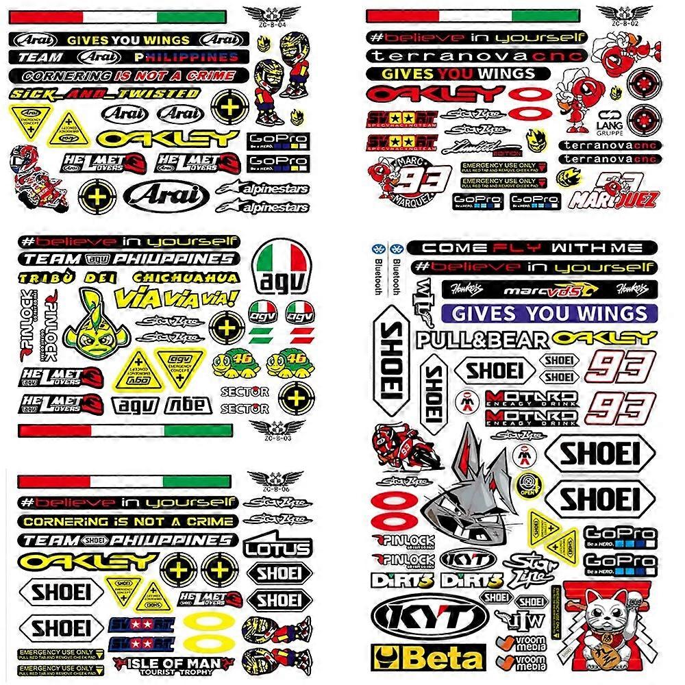 Motorcycle Motocross Bicycle Bike Vinyl Helmet Box Stickers For KTM ...