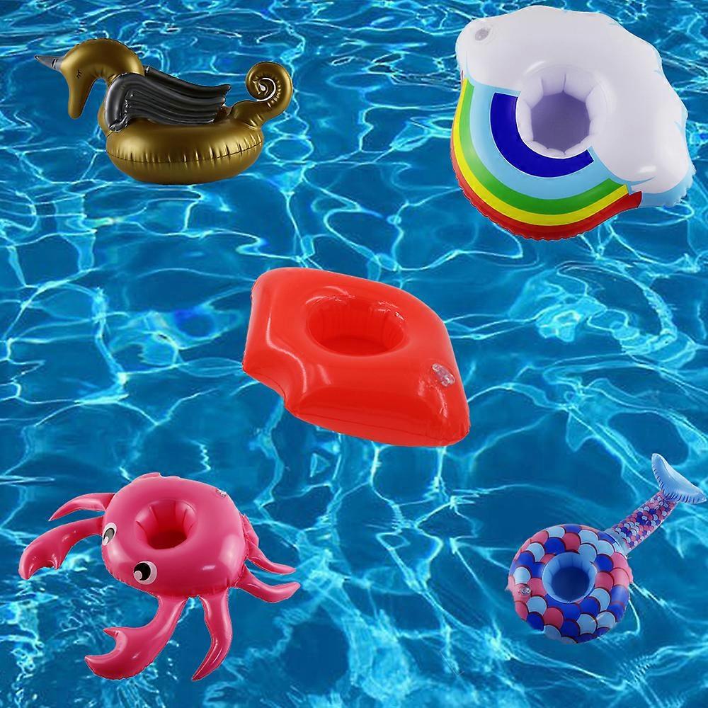 Inflatable Drink Floats For Pool Party Water Fun, Effortless Inflate ...