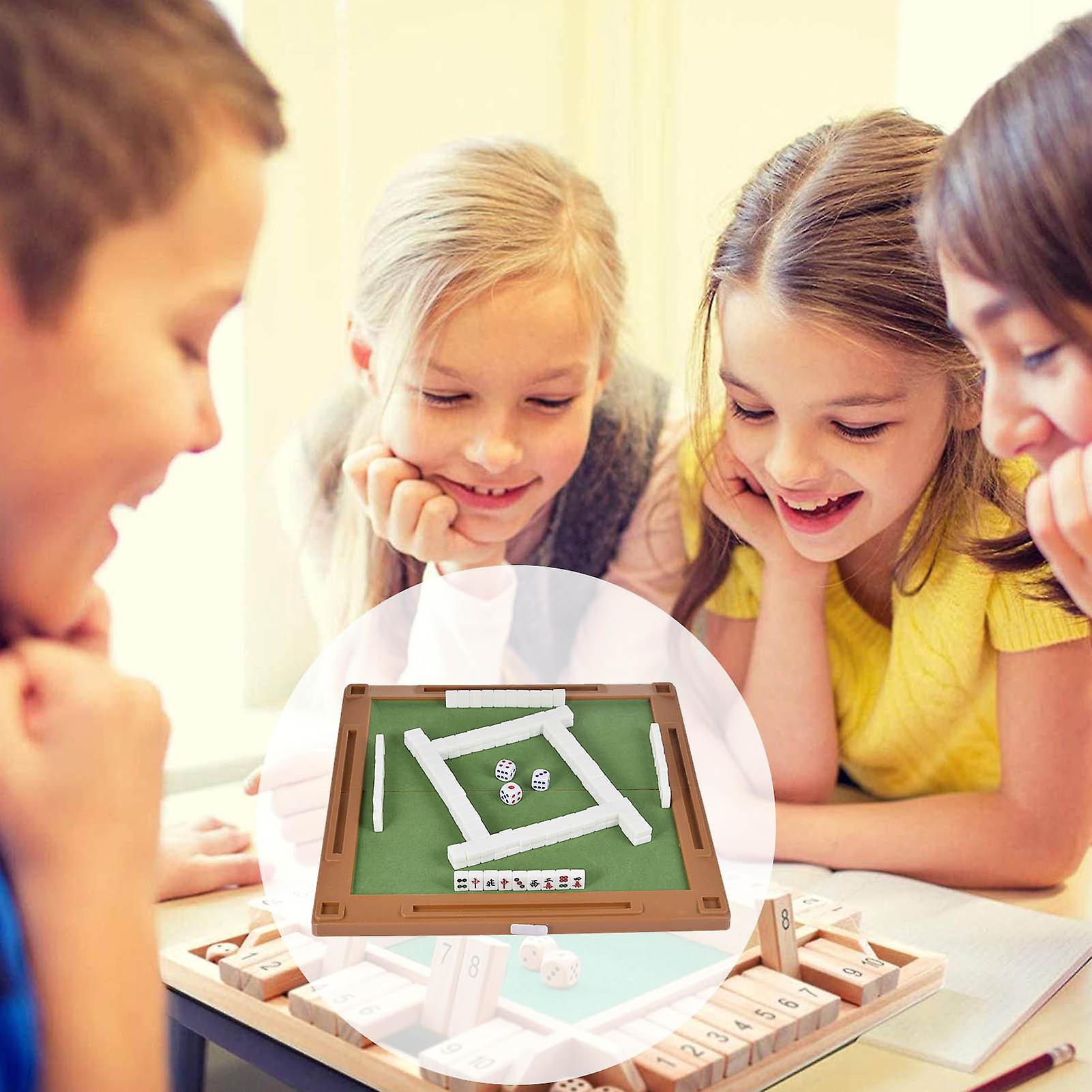 6 In 1 Combination Mini Game Set All In 1 Mahjong Board Game Set ...