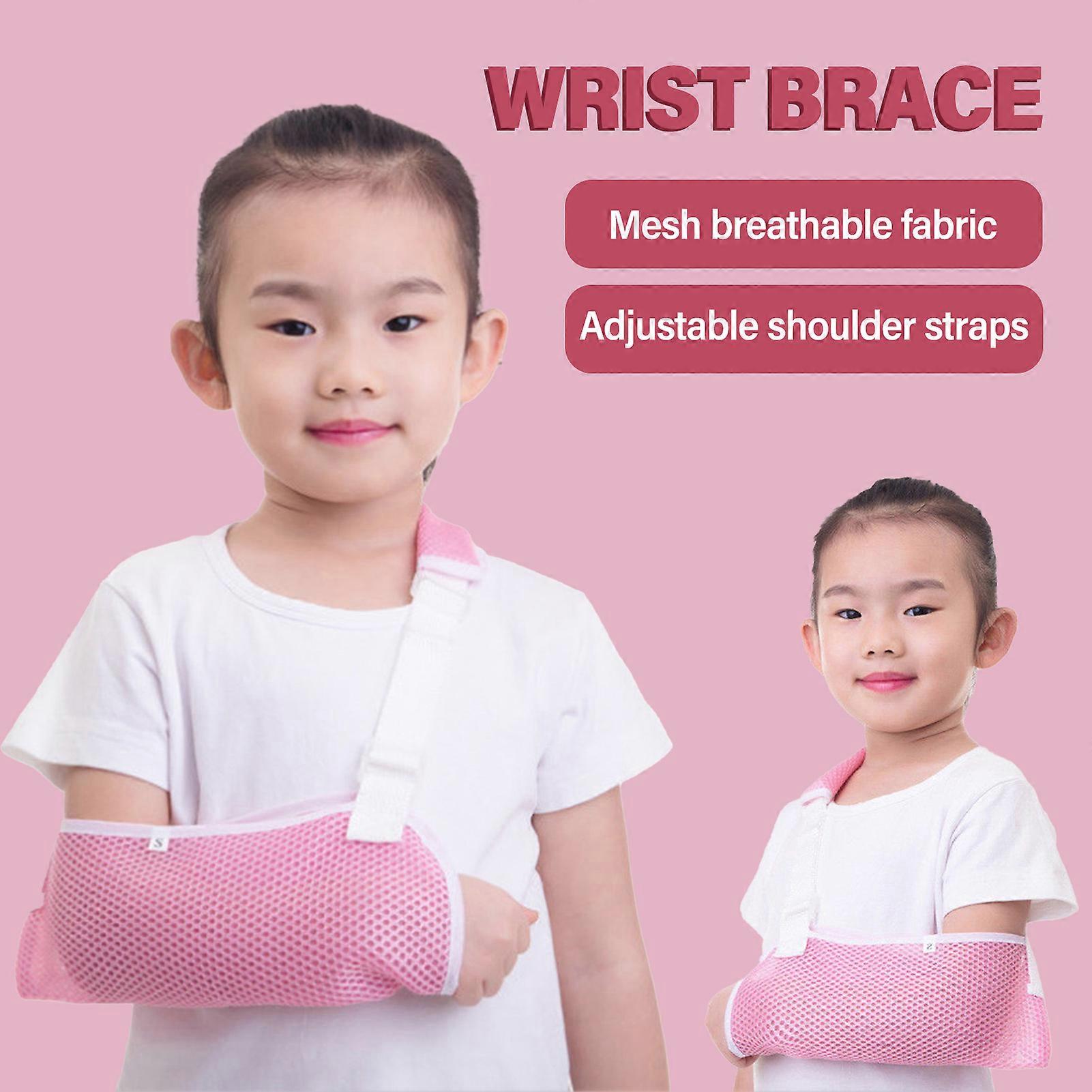 Kids Shoulder Sling Arm Immobilizer Children Adjustable Medical Rotator ...