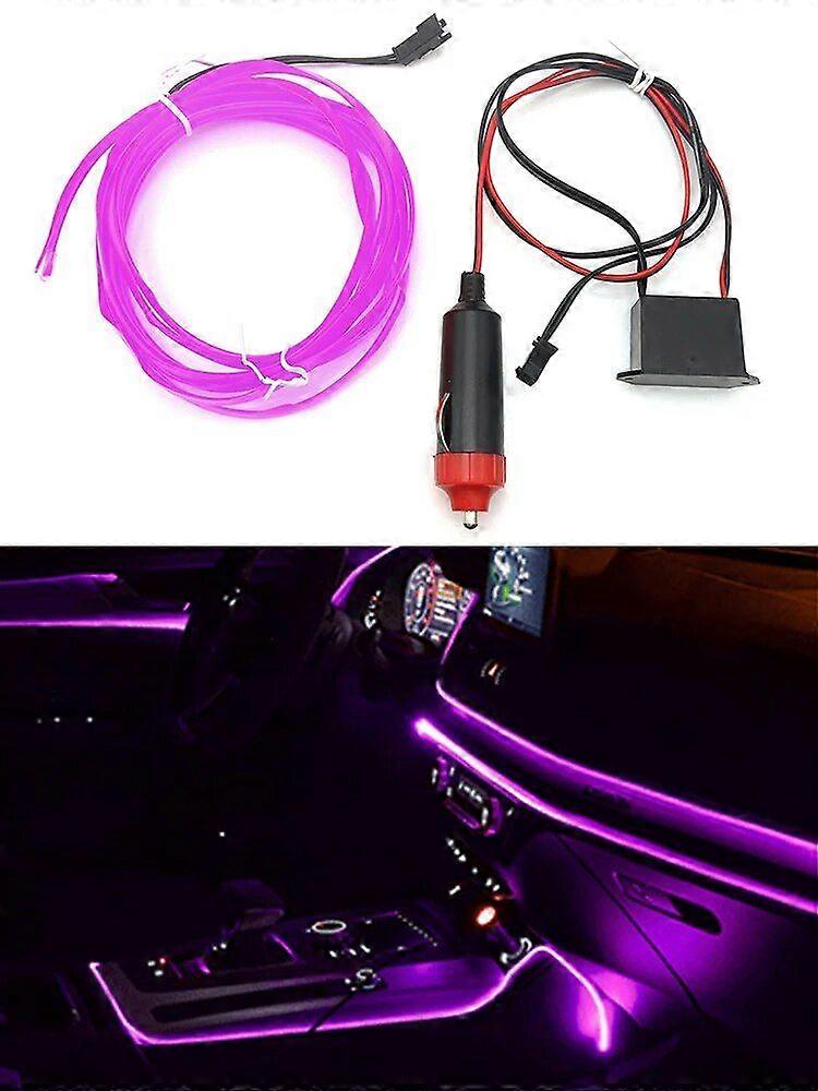 2m Car Interior LED Cold Light Stickers For Mercedes Benz W201 A Class ...