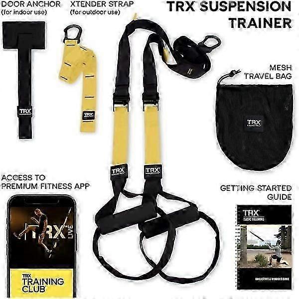 TRX All-in-One Suspension Trainer - Home system for experienced gym ...