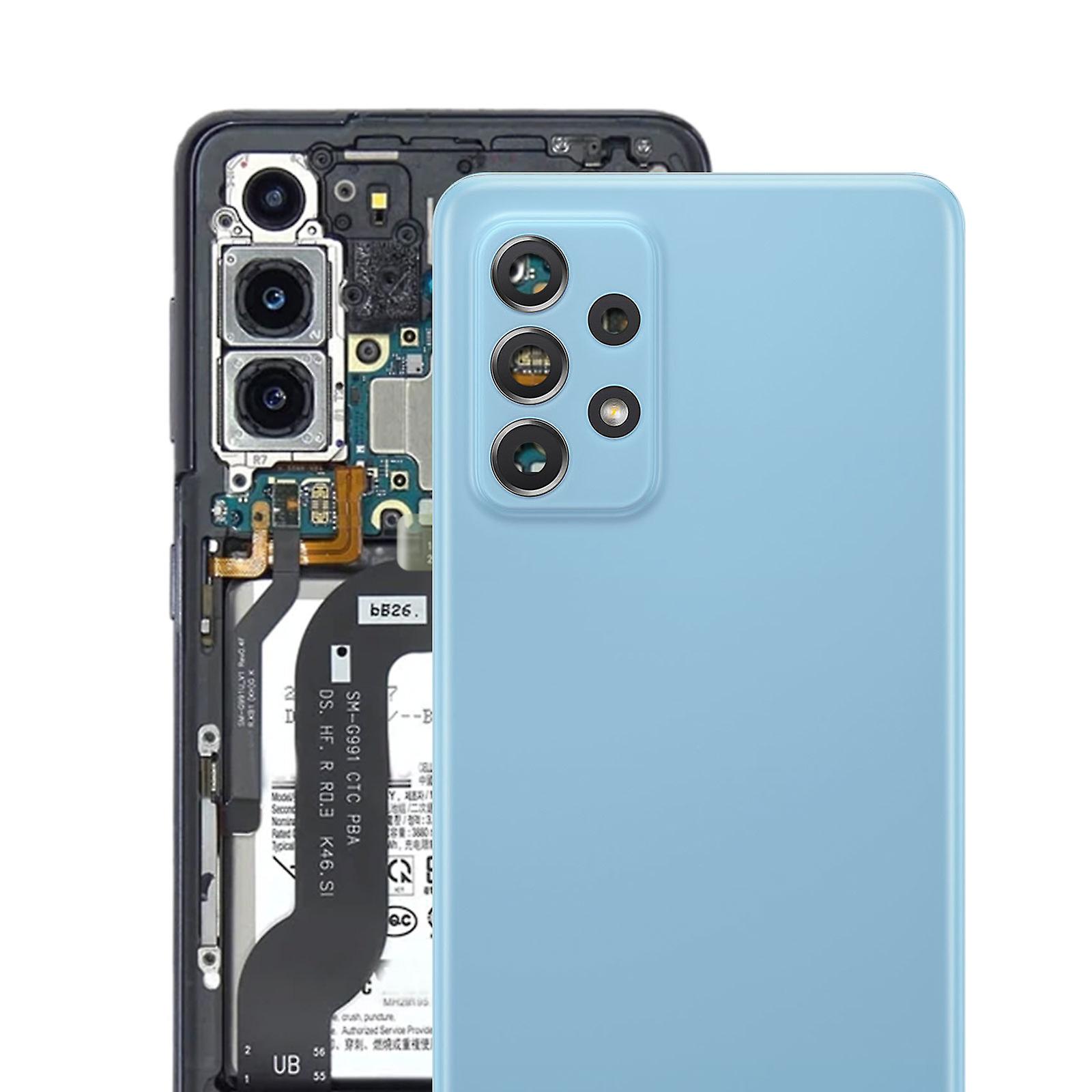 Replacement Battery Cover for Samsung Galaxy A52 and A52 5G Blue ...