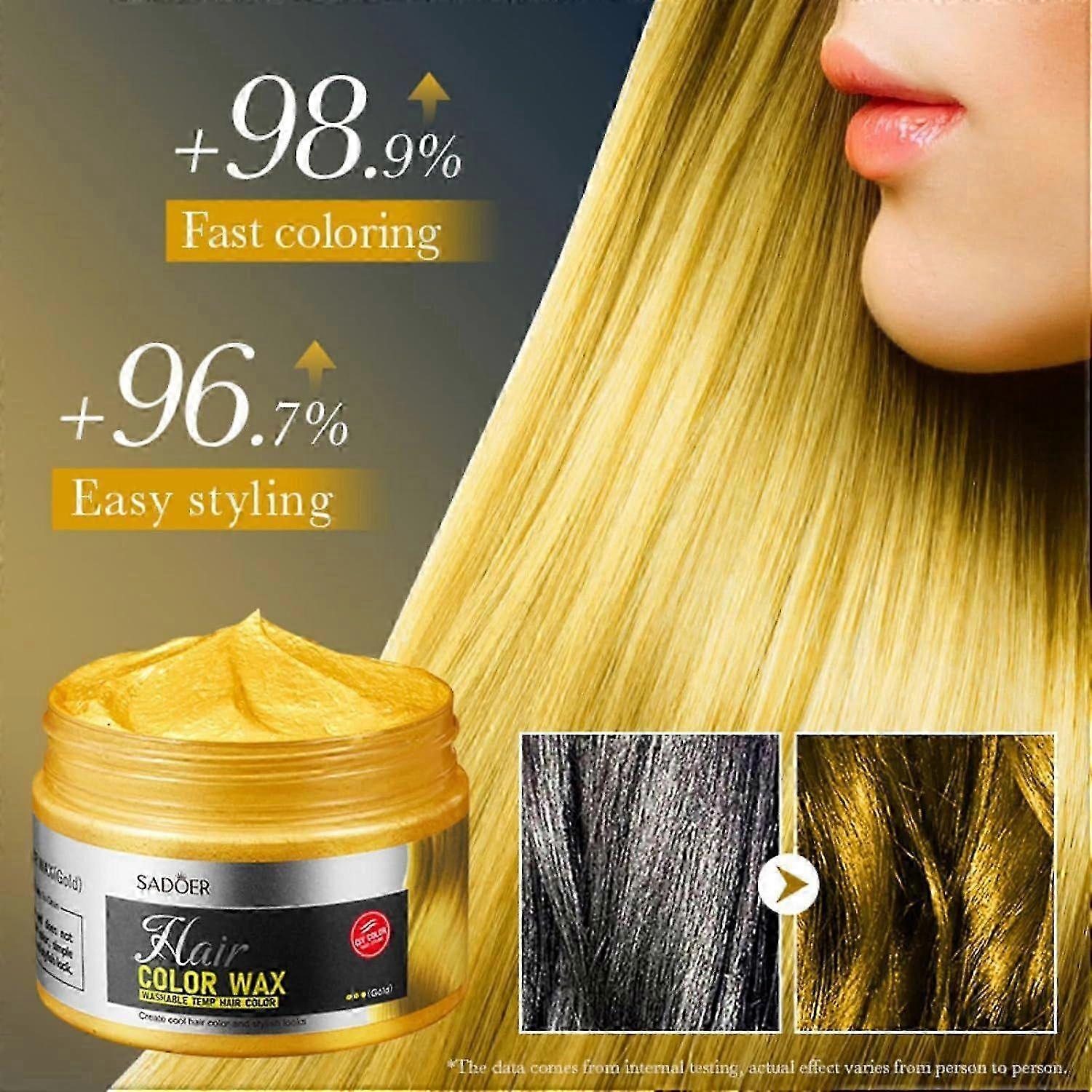 Temporary Hair Dyeing Wax, Hair Color Wax, Hair Dye Wax, Temporary Hair ...