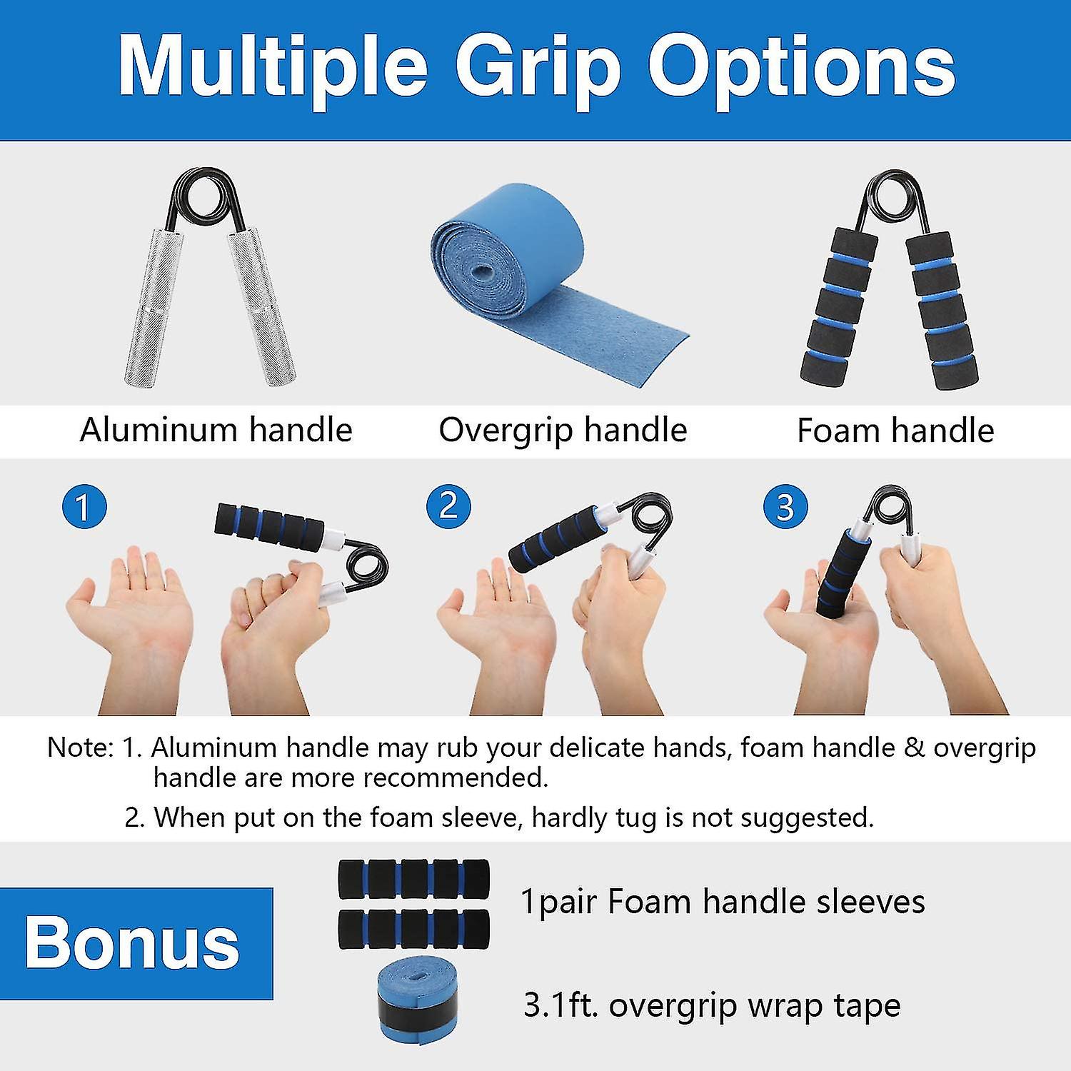 Metal Hand Muscles, Hand Grip, Muscle Clamp Finger Exercise Strength ...