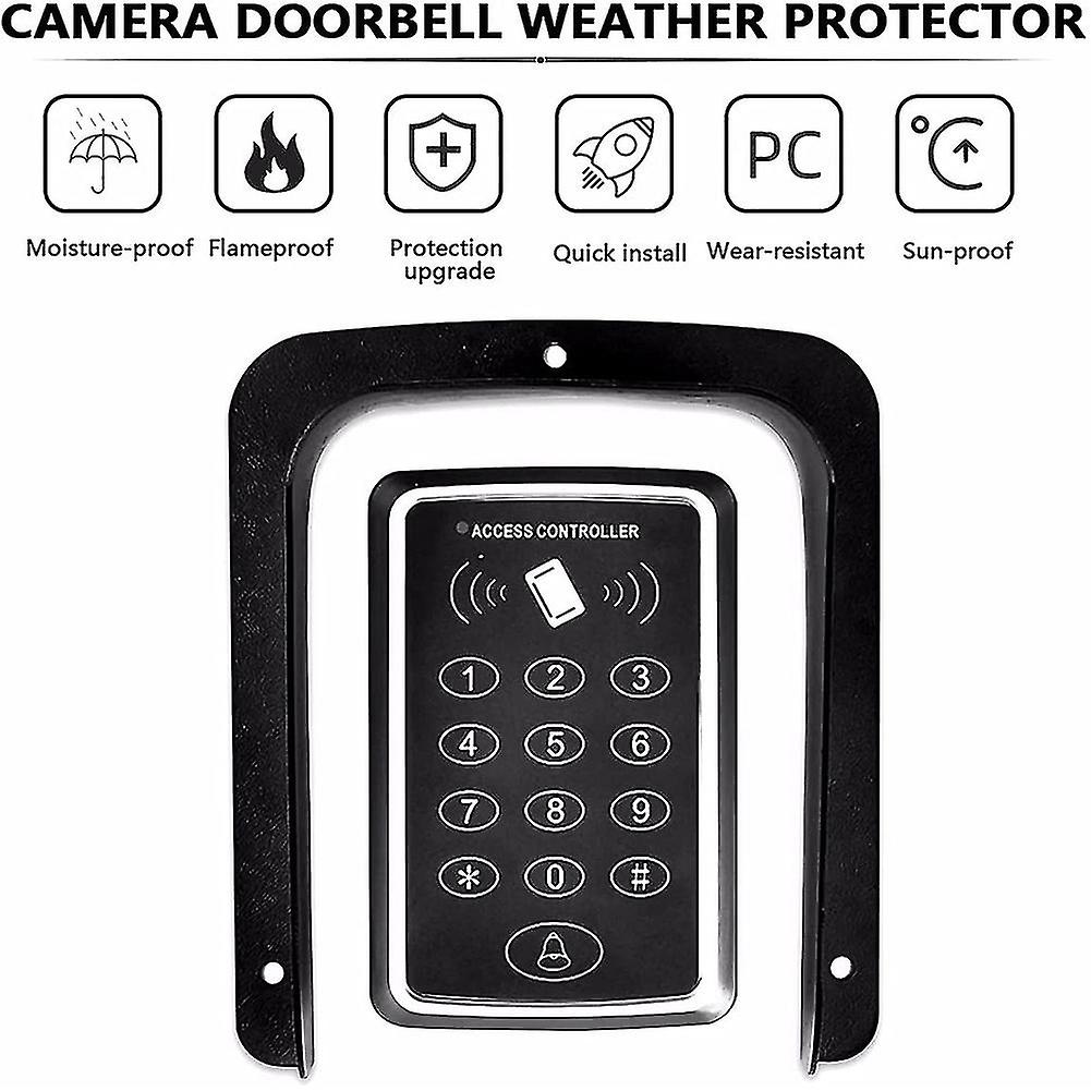 Rain Cover Metal Door Bells Access Control Housing For Keyboard ...