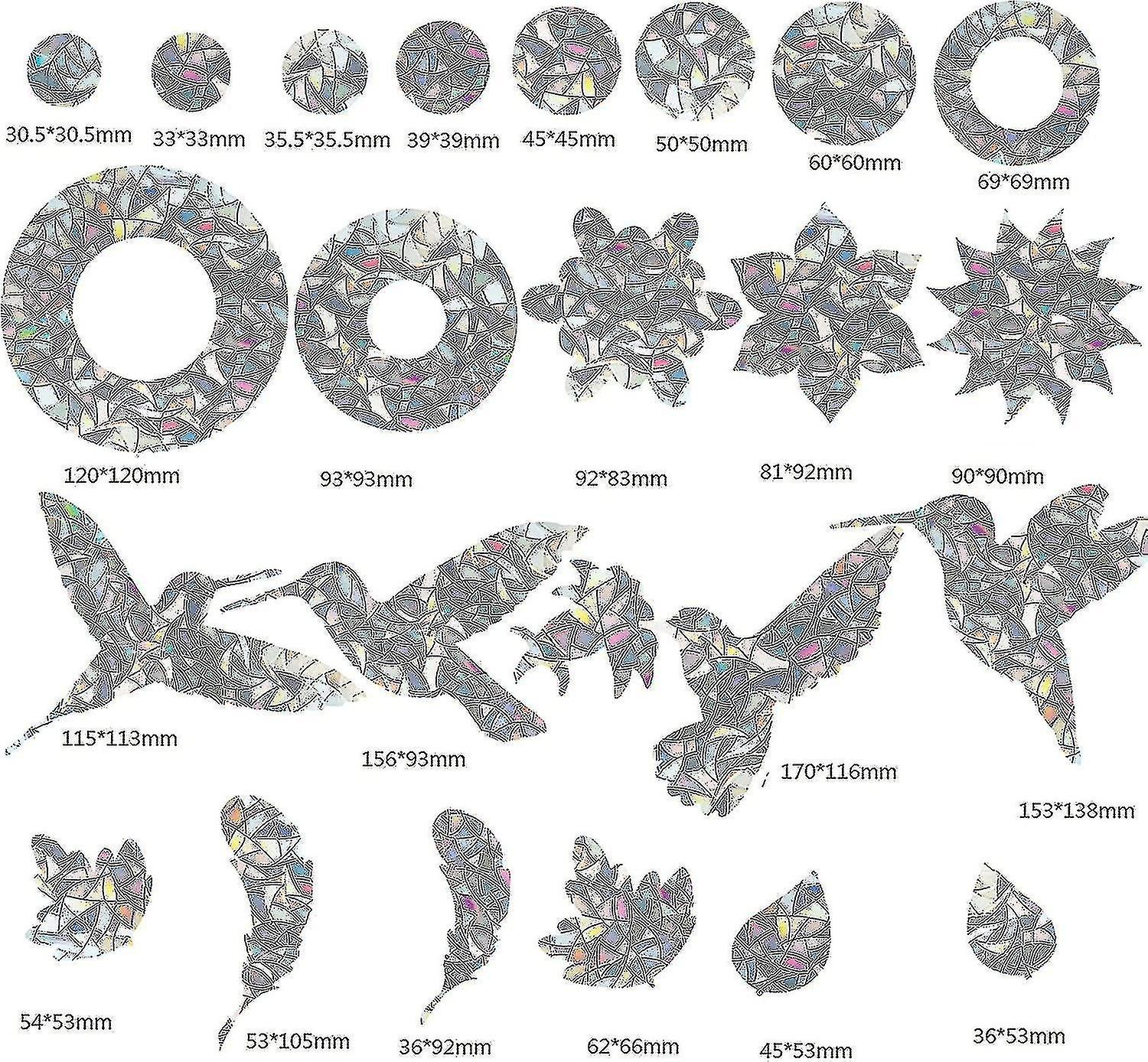 2024 New Bird Collision Stickers - Anti-collision Window Stickers For ...