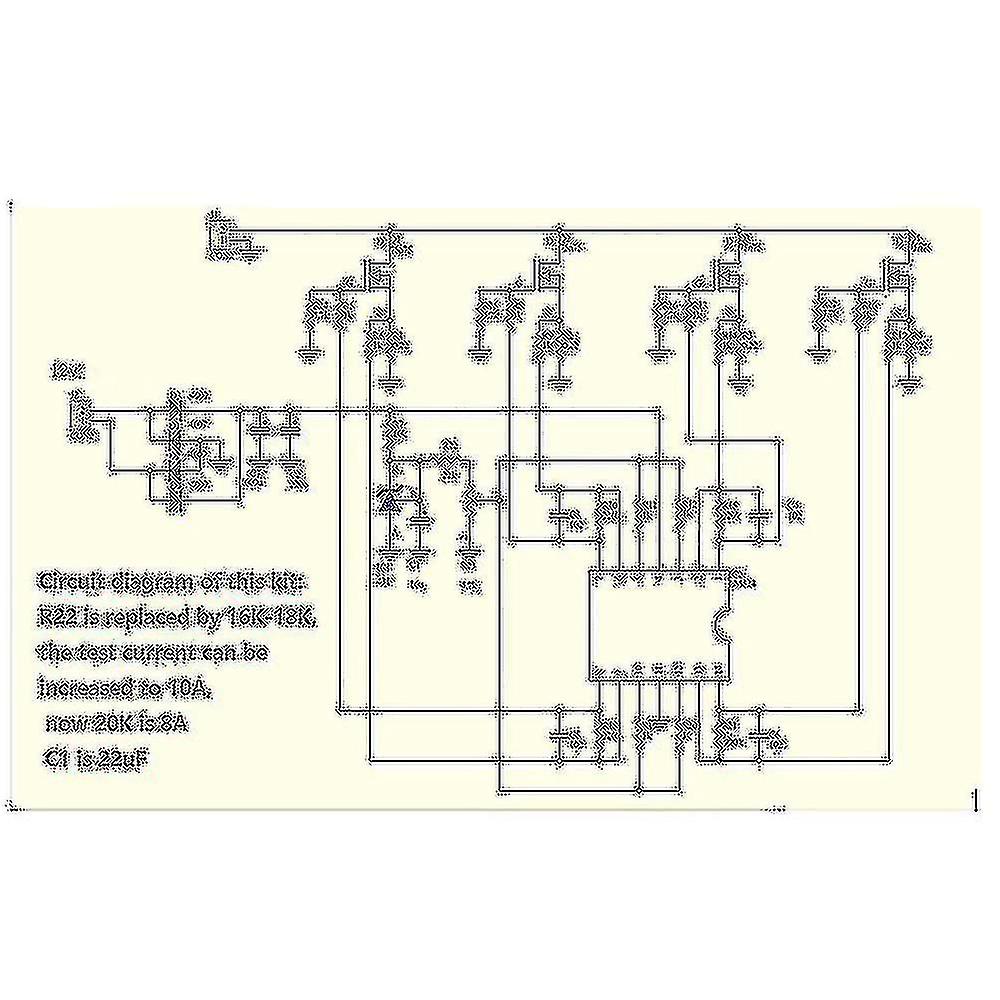 Diy Kits 150w 10a Battery Capacity Tester Adjustable Constant Current ...