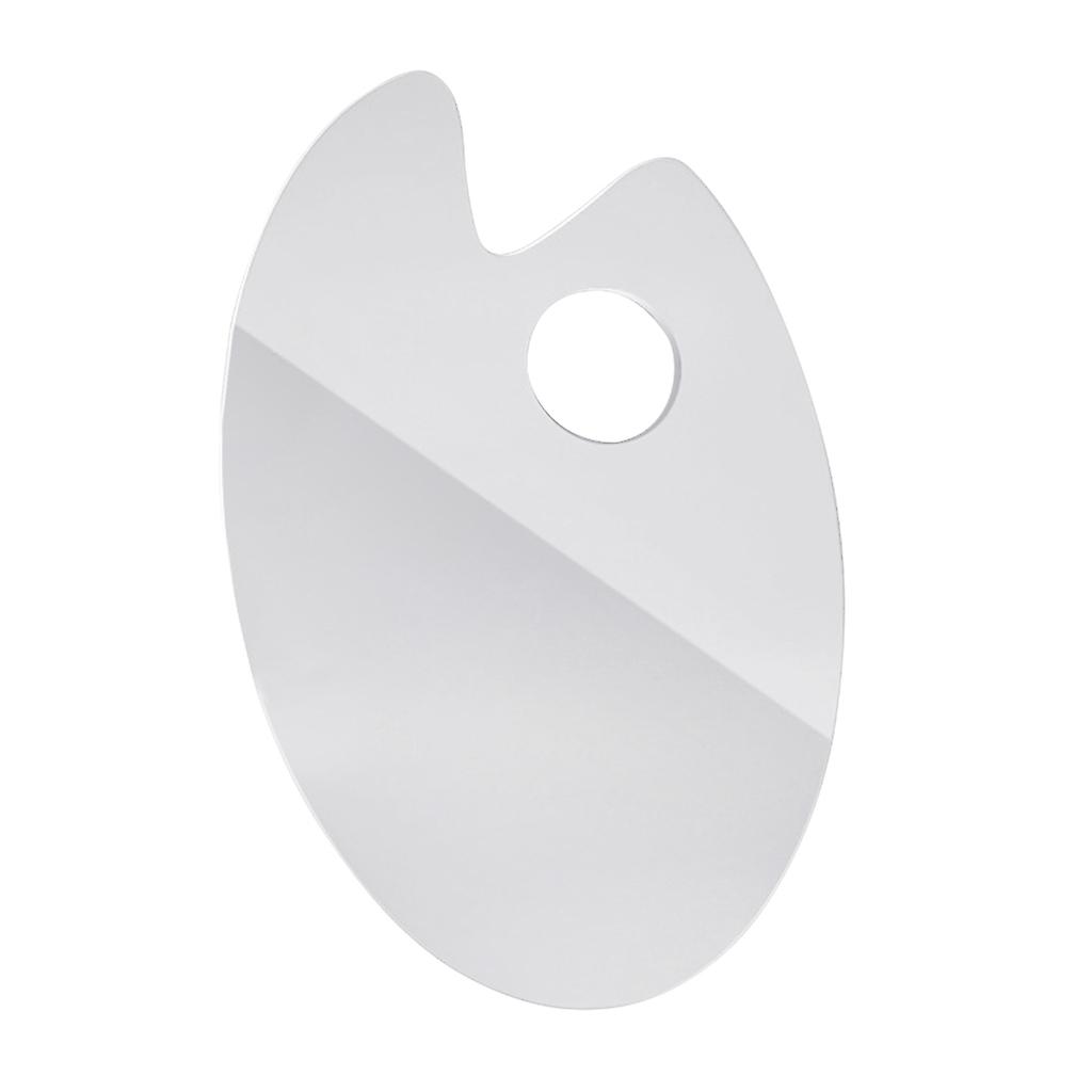 Clear Paint Palettes for Acrylic Painting Oval Art Paint Pallet Holder ...
