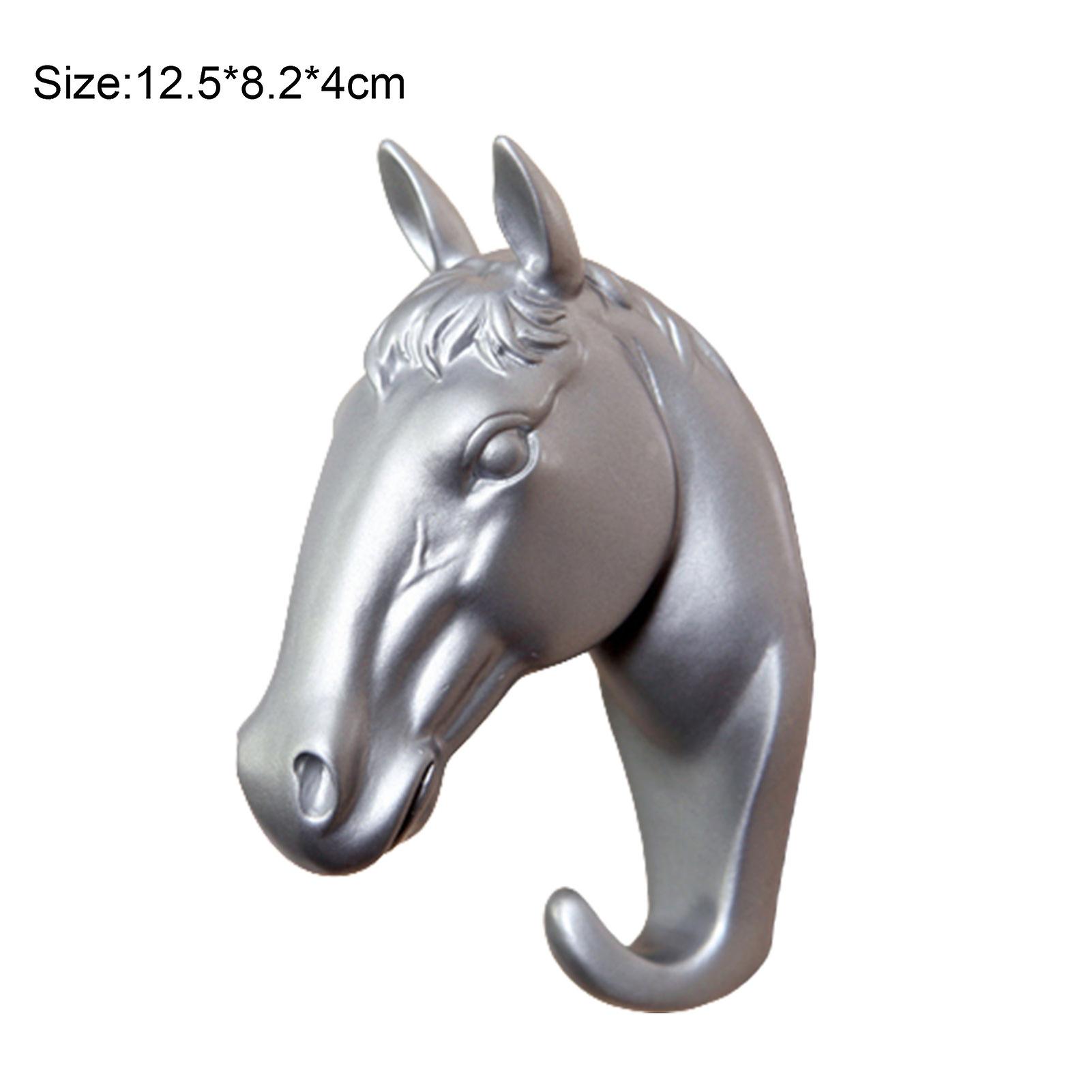 Horse Head Hanging Key Jewelry Hook Colorful Animal Decorative Hook ...