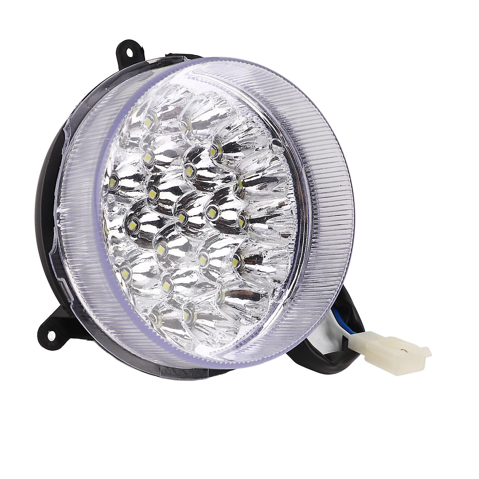 ATV Front Light,3 Wires Head Light Go Kart Head Lamp Round Front ...
