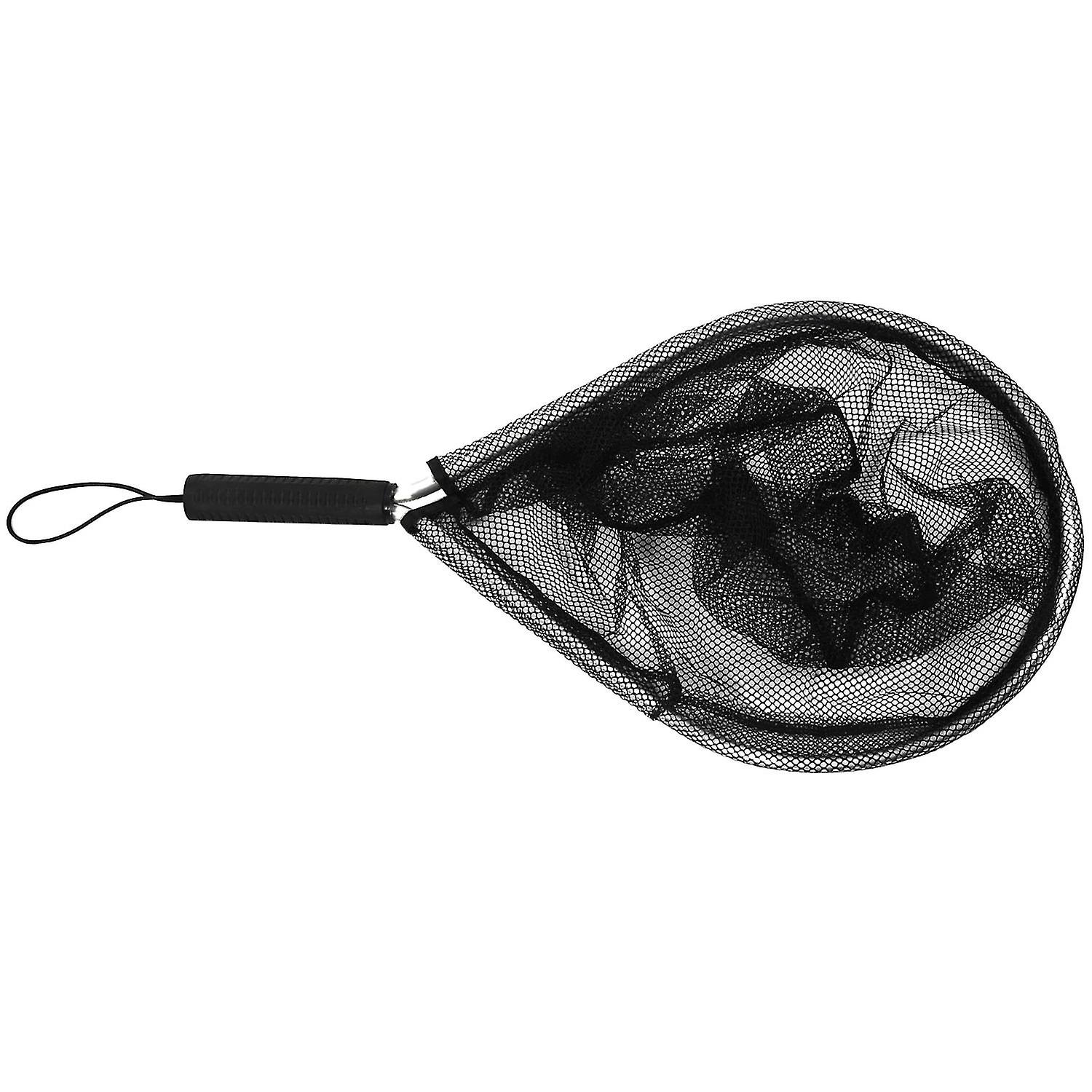 Aluminium Landing Nets Fly Fishing Fish Saver Nylon Knotless Mesh Trout ...