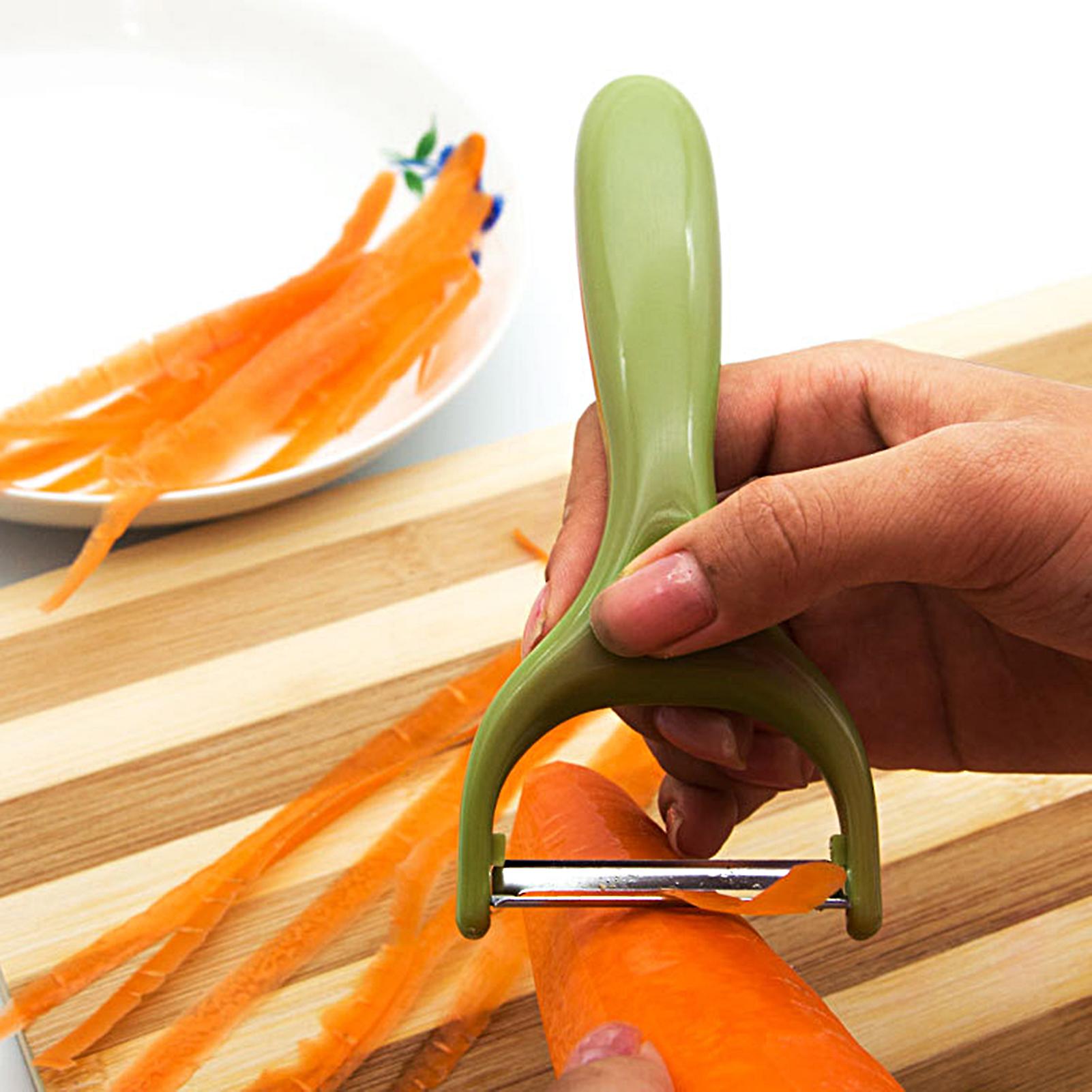 Vegetable Peeler Fruit Peeling Cutter Ergonomic Design Stainless Steel ...