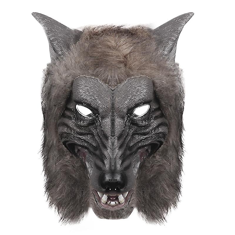 Halloween Anime Werewolf Masks Animal Wolf Realistic Cosplay Latex ...