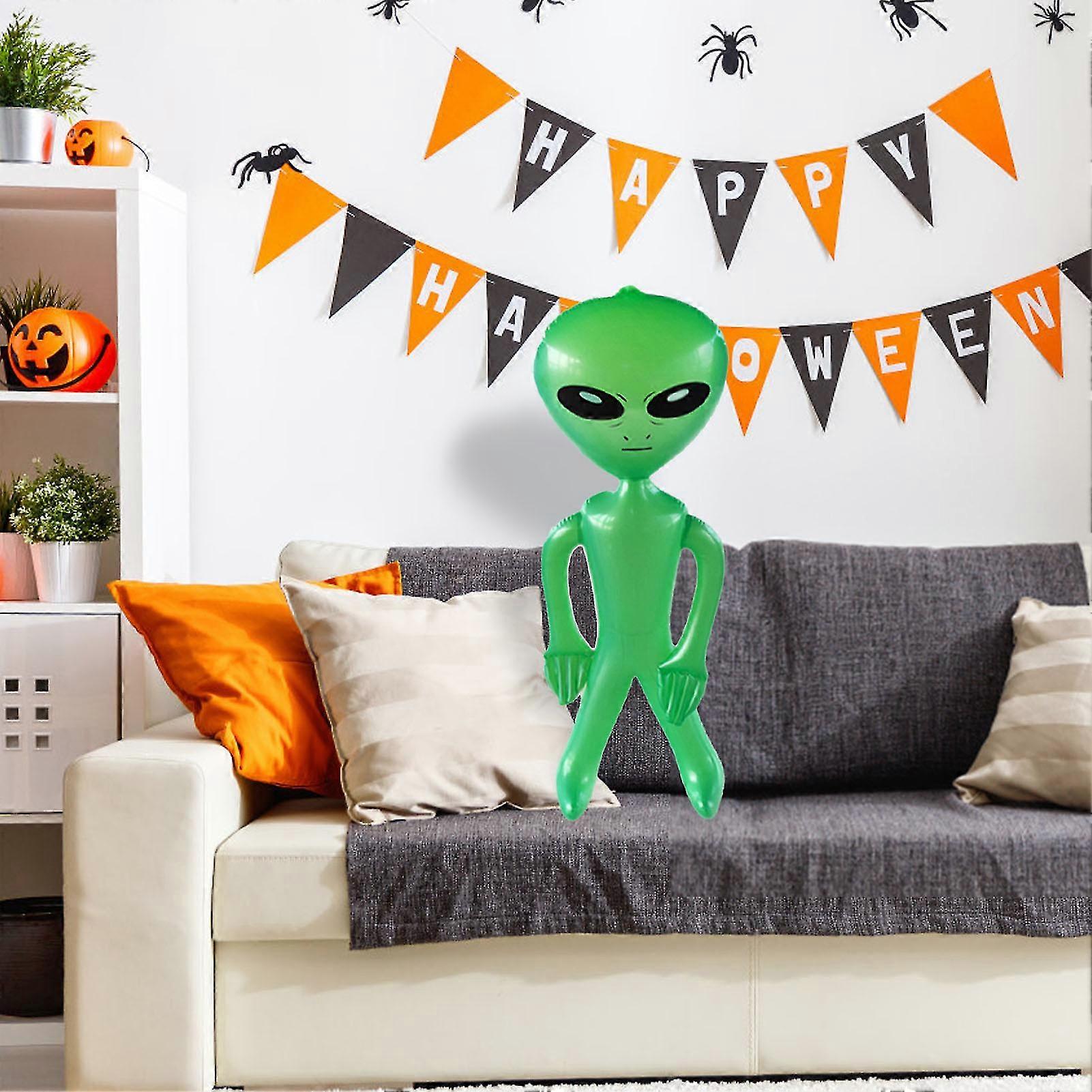 35-inch Inflatable Alien Vivid Inflate Alien Toys Inflatable Figures ...