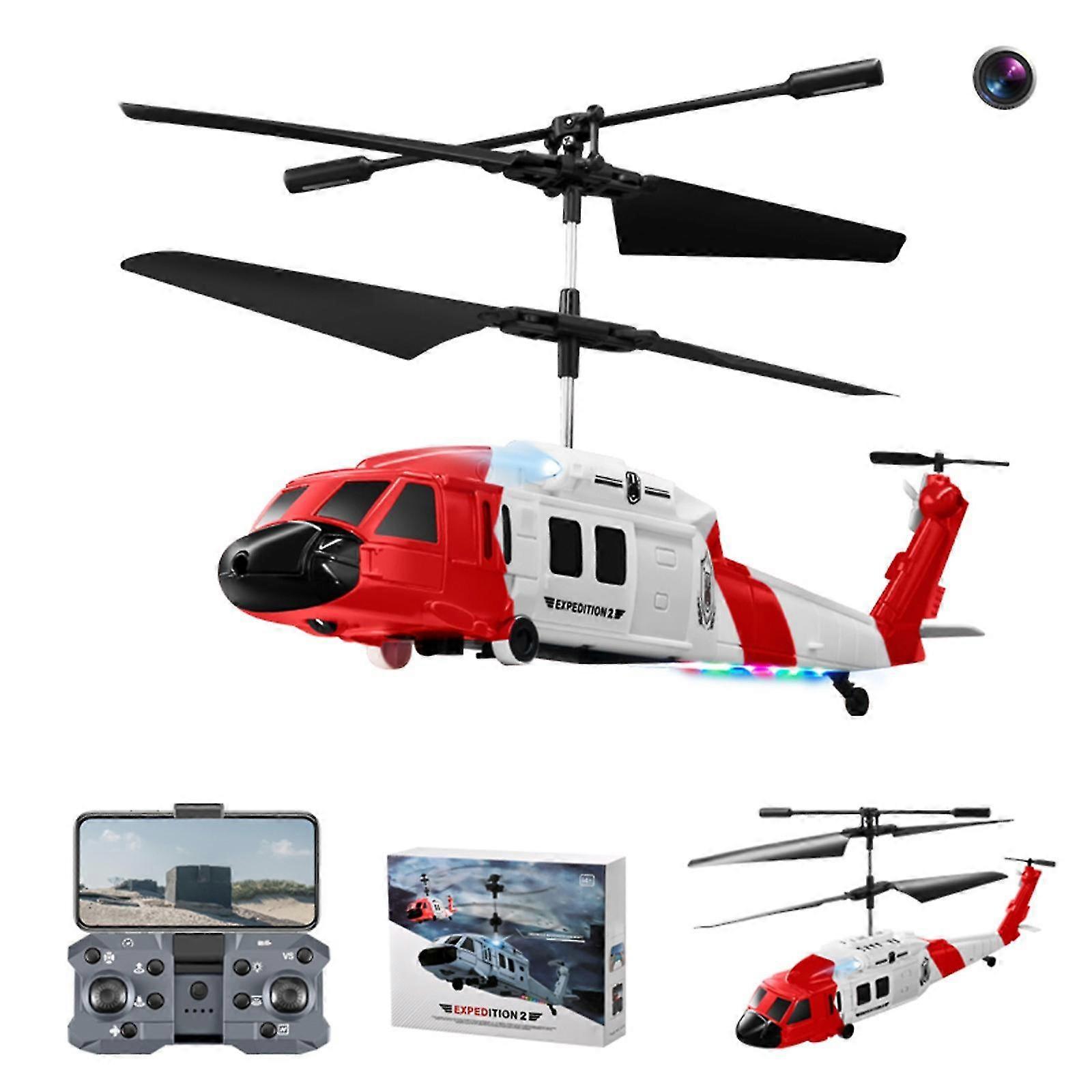 Remote Control Helicopter Obstacle Avoidance With 1080p Camera,2.4ghz 3 ...