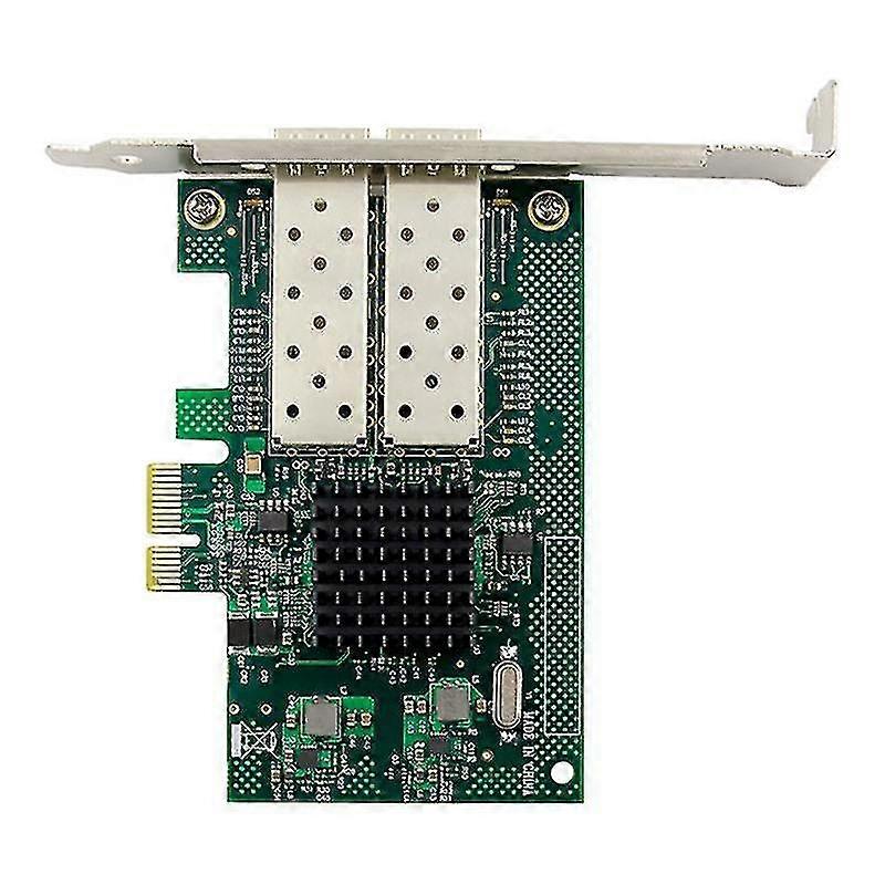 82576eb Pci-e X1 Gigabit Server Network Card -port Sfp Fiber Network ...