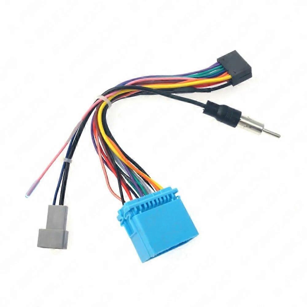 2 din Car Radio Female ISO Radio Plug Power Adapter Wiring Harness ...