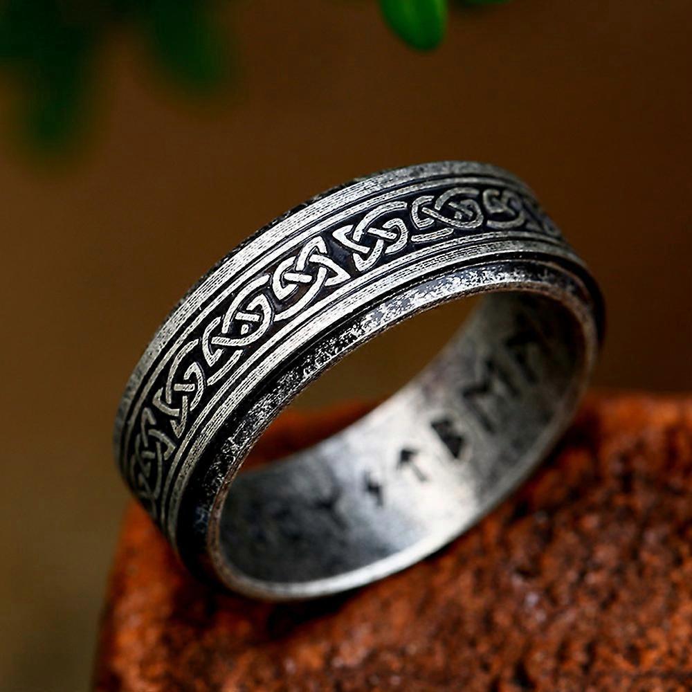 New Vintage Viking Celtic Rune Rings for Men Women Norse Vikings ...
