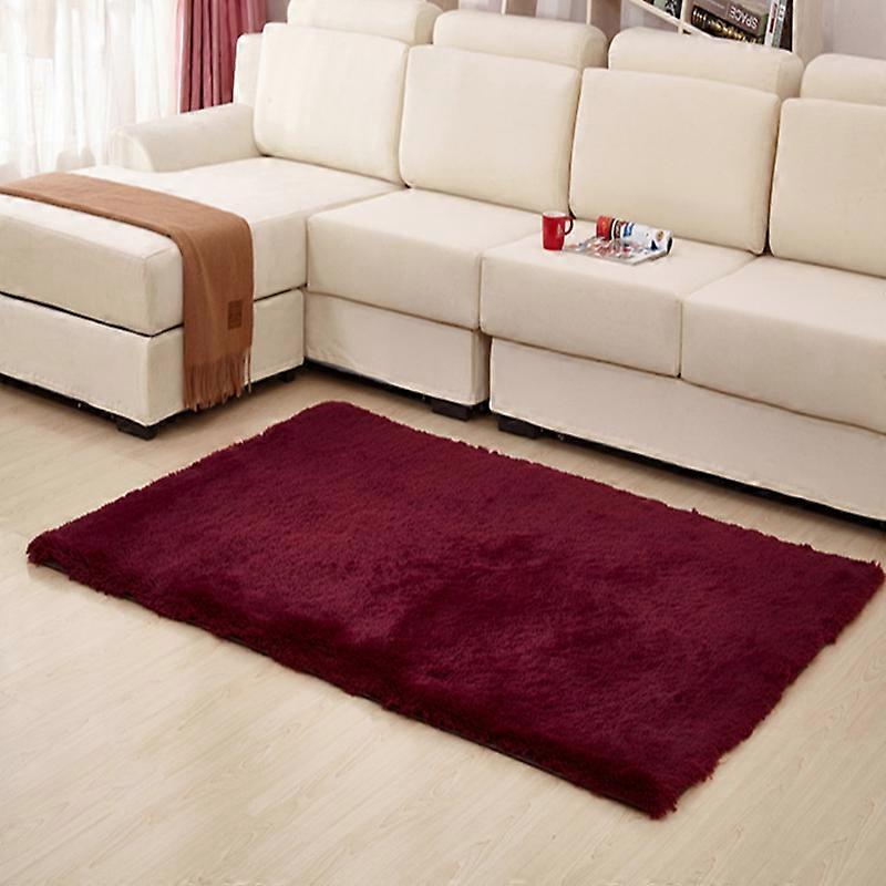 Solid Color Floor Mat Sofa Cushion Living Room Bedroom Carpet Home ...