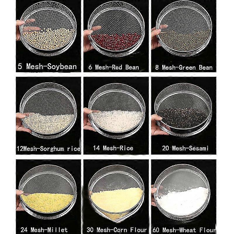 Yh-2-500m Round 304 Stainless Steel Lab Sieve Aperture Standard Sifters ...