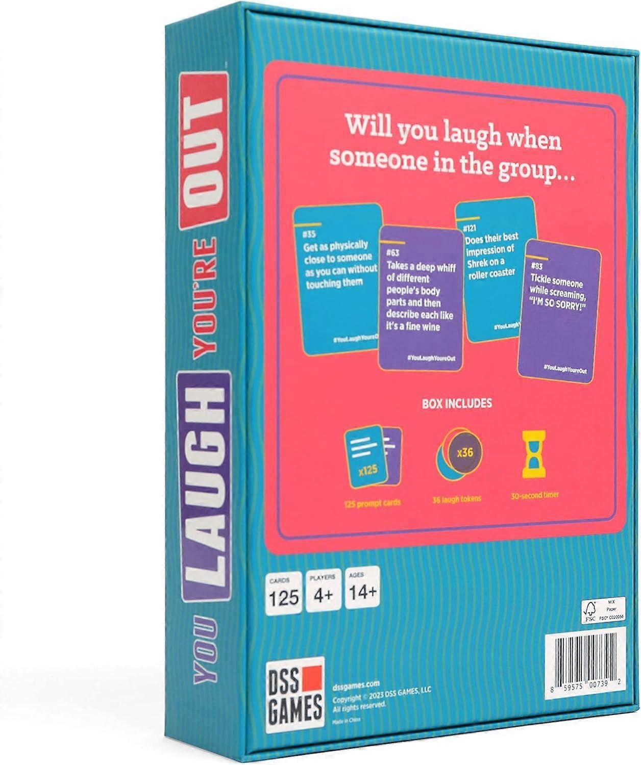 Games If you laugh, you're out - The official family game, if you laugh ...