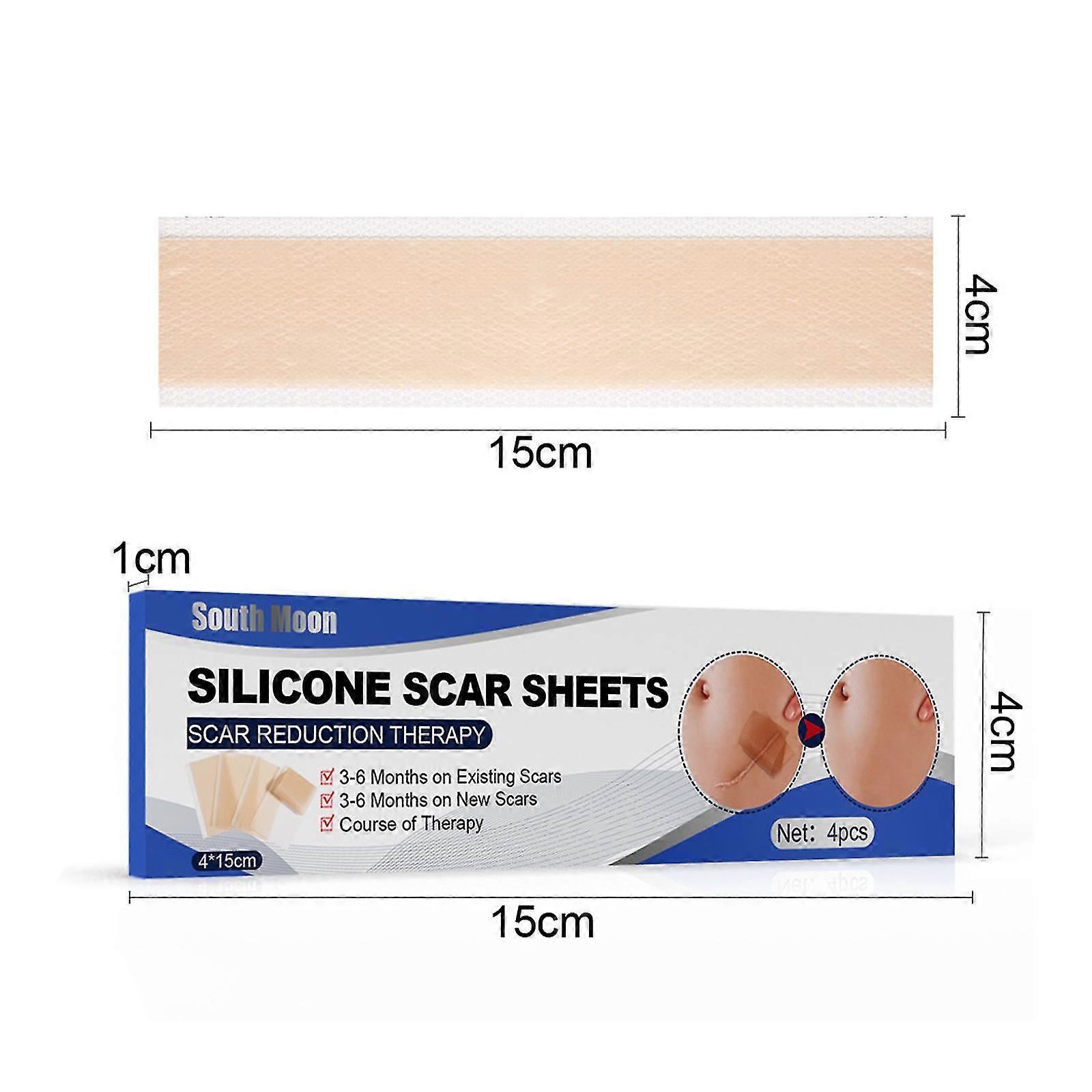 Scar stickers,Professional Scar Removal Sticker 4PCS Flattening ...
