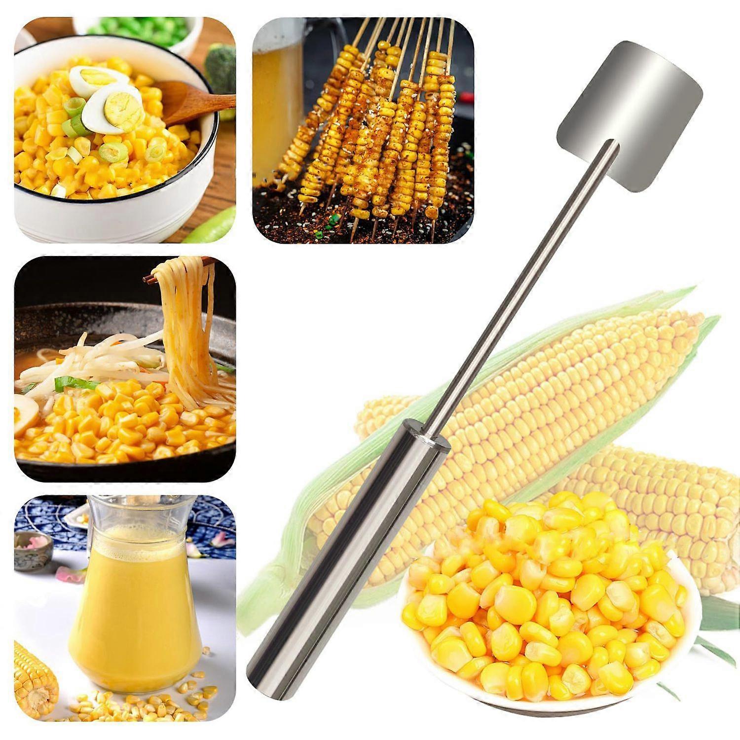 2/3Pcs Corn Cob Peeler Stainless Steel Corn Thresher Tool Corn Kernel ...