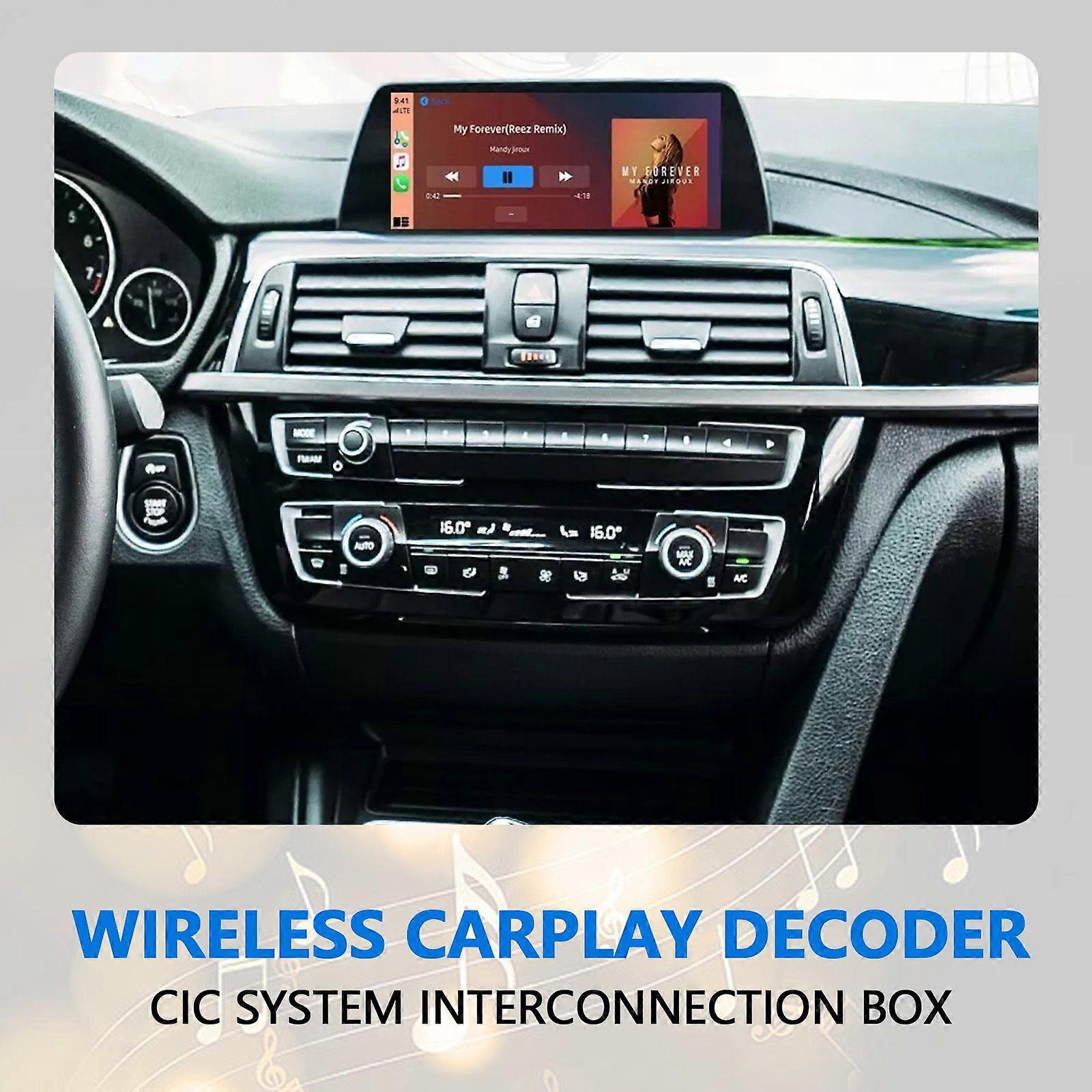 Wireless CarPlay Android Auto Retrofit Kit Decoder BOX For BMW NBT F10 ...